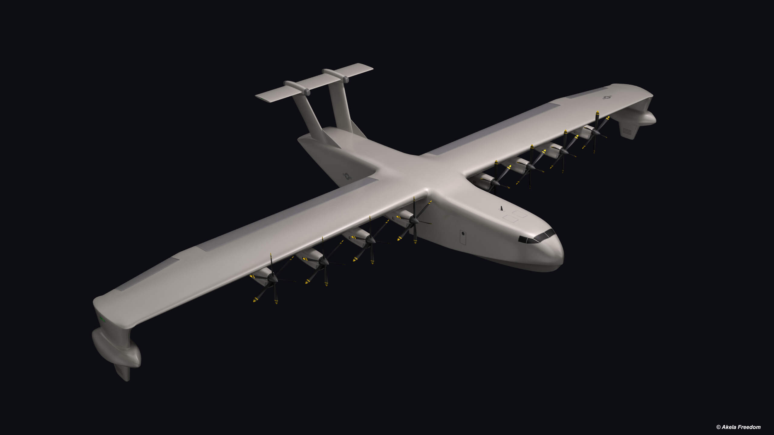 Aurora Liberty Lifter - 3D Model by Akela Freedom