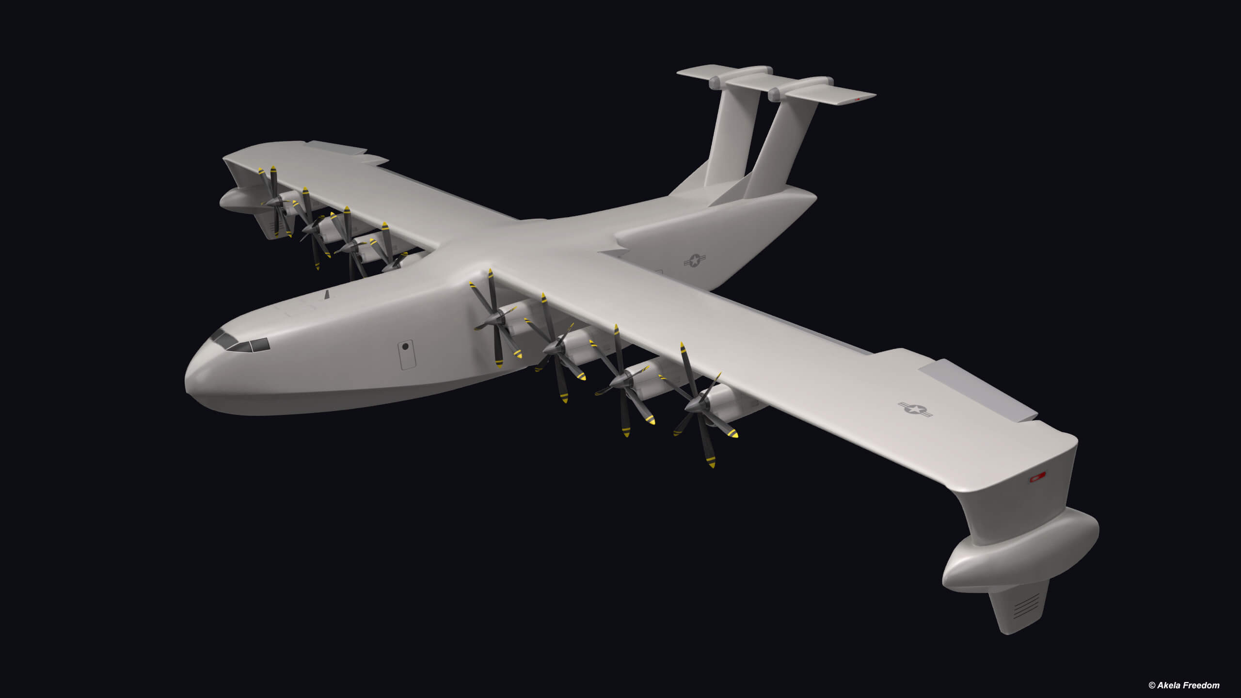 Aurora Liberty Lifter - 3D Model by Akela Freedom