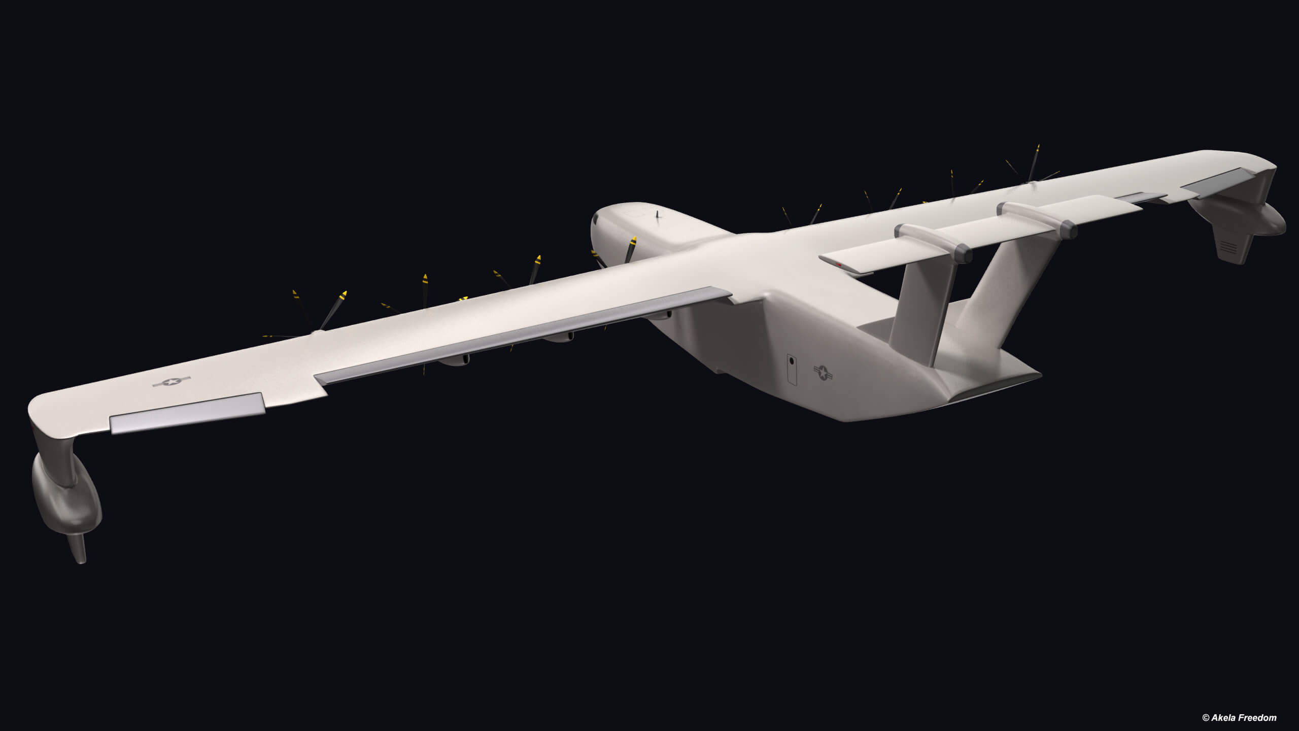 Aurora Liberty Lifter - 3D Model by Akela Freedom