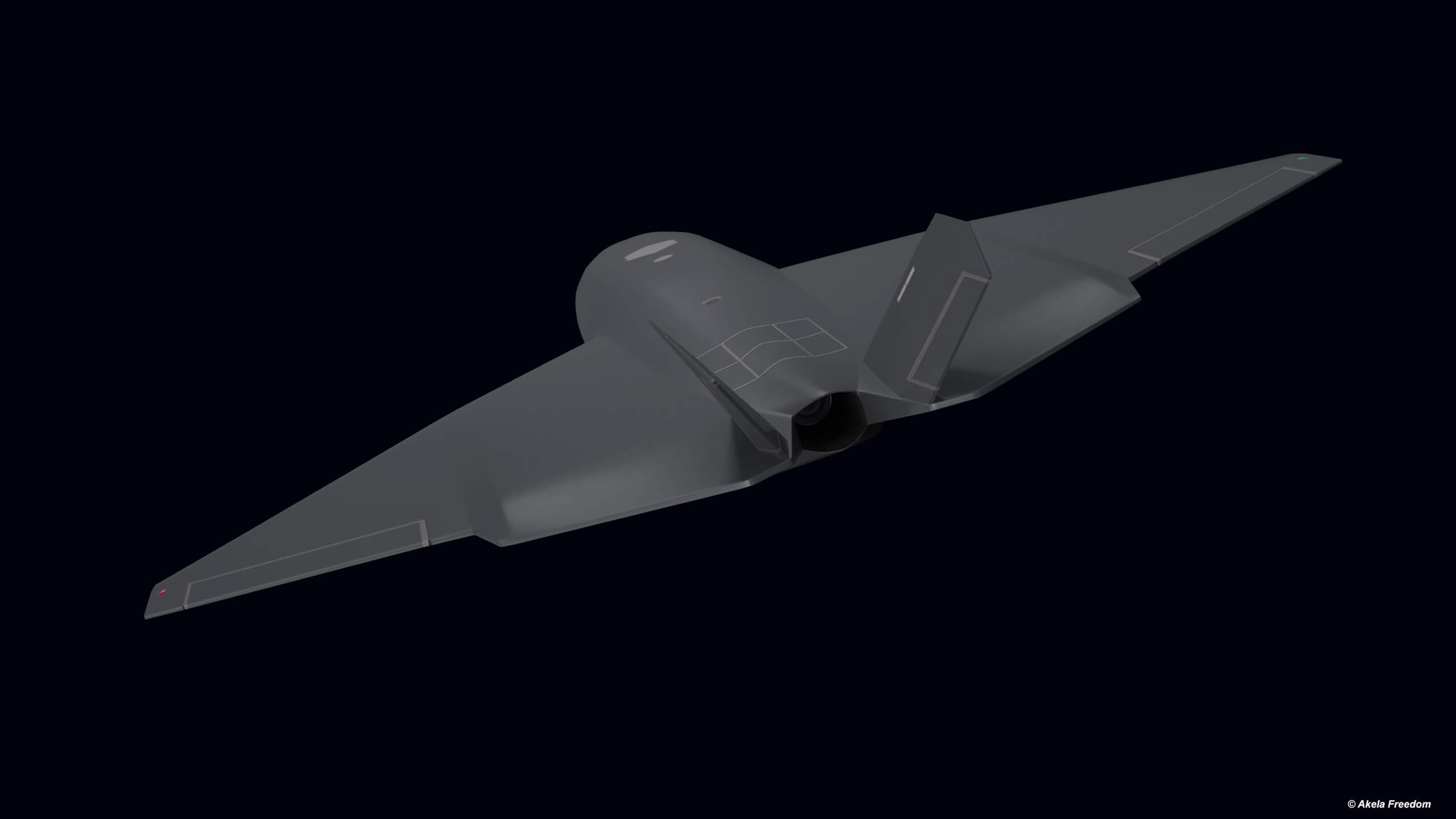 BAE ACP UCAV - 3D Model by Akela Freedom