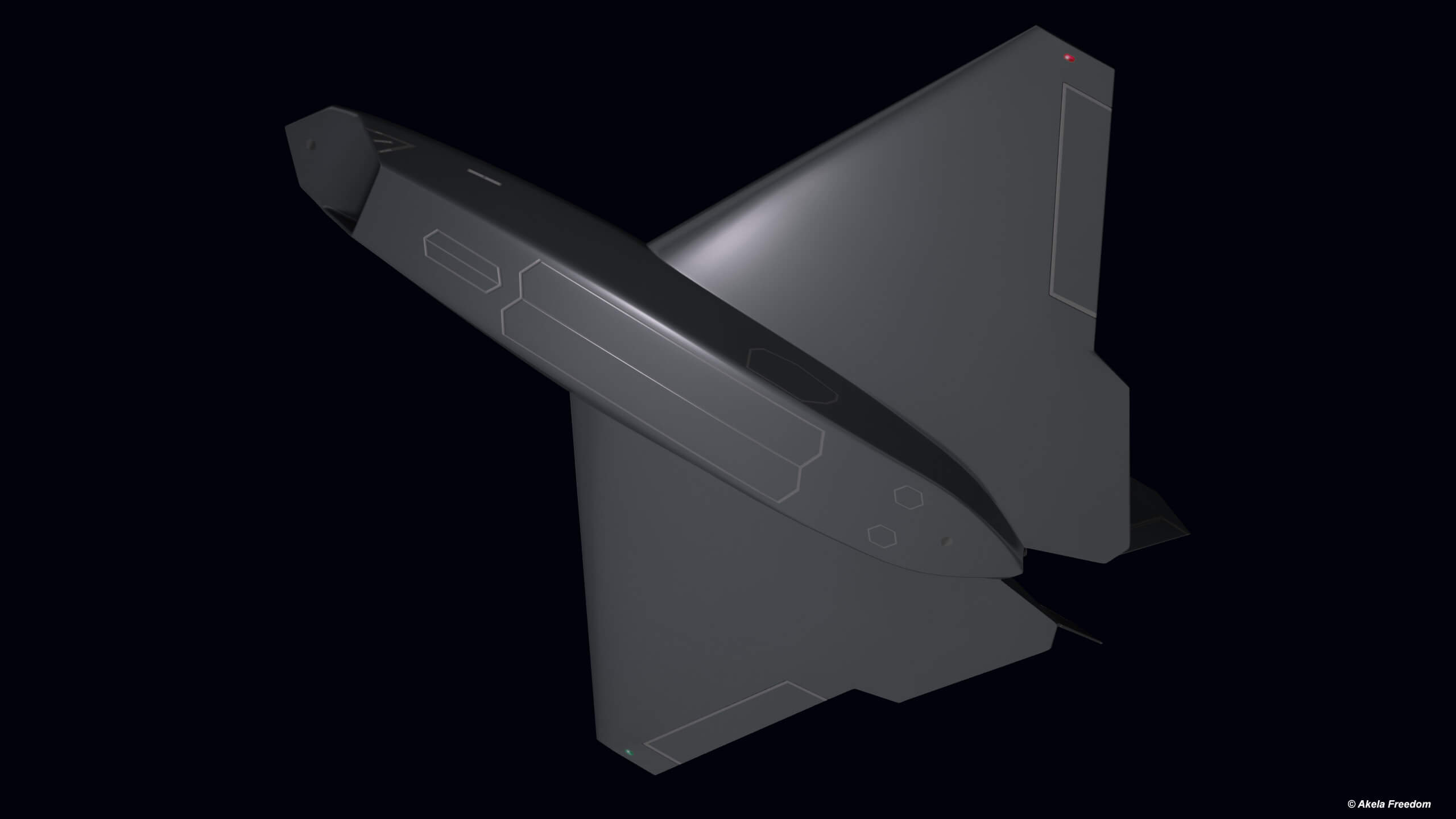 BAE ACP UCAV - 3D Model by Akela Freedom