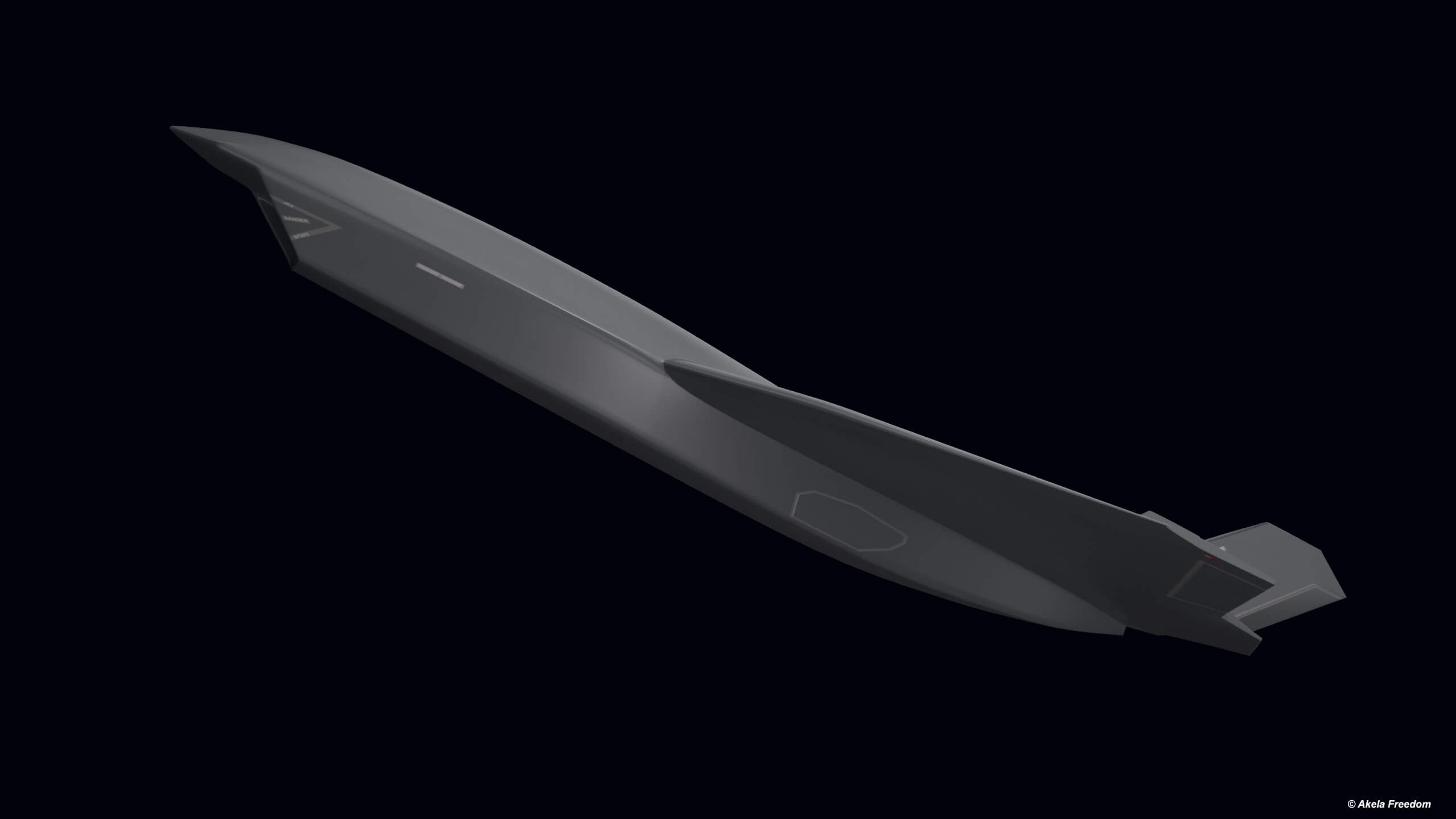 BAE ACP UCAV - 3D Model by Akela Freedom