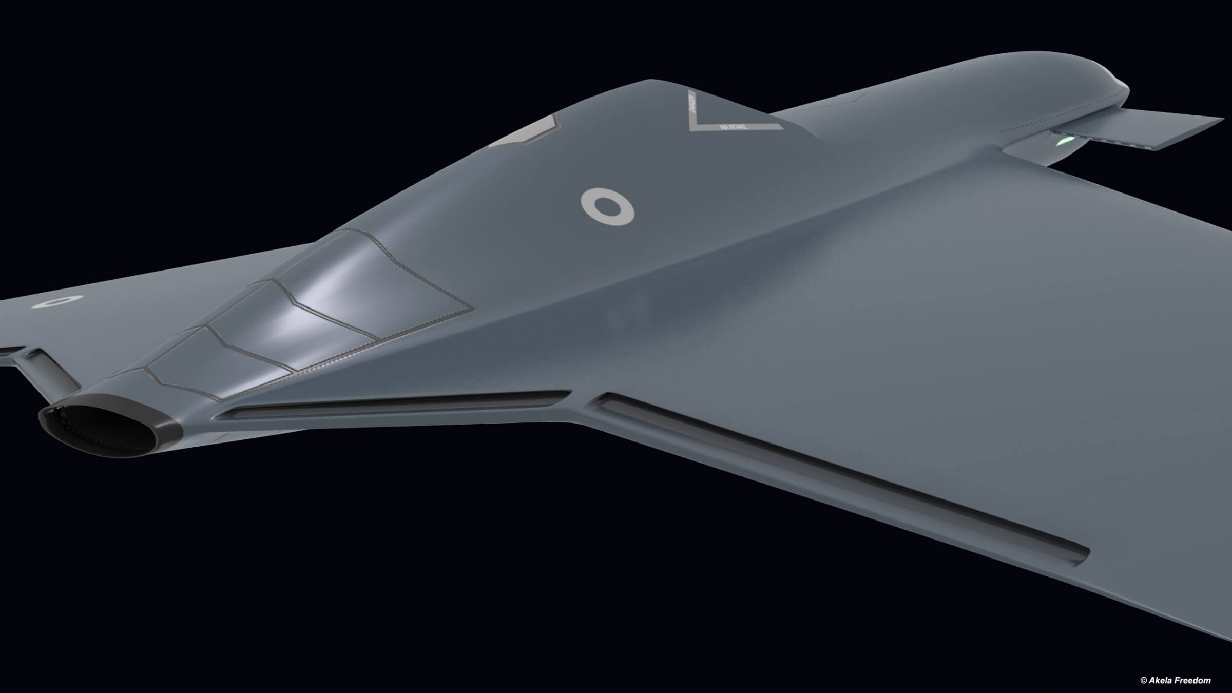 BAE Systems UCAV - 3D Model by Akela Freedom