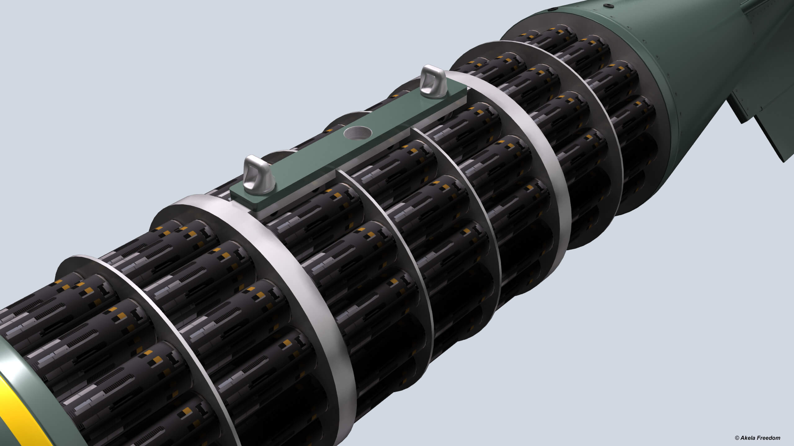 BL755 Cluster Bomb - 3D Model by Akela Freedom