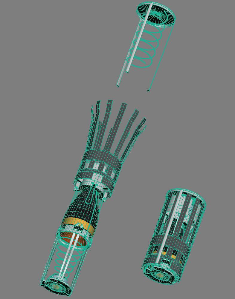 BL755 Cluster Bomb - 3D Model by Akela Freedom