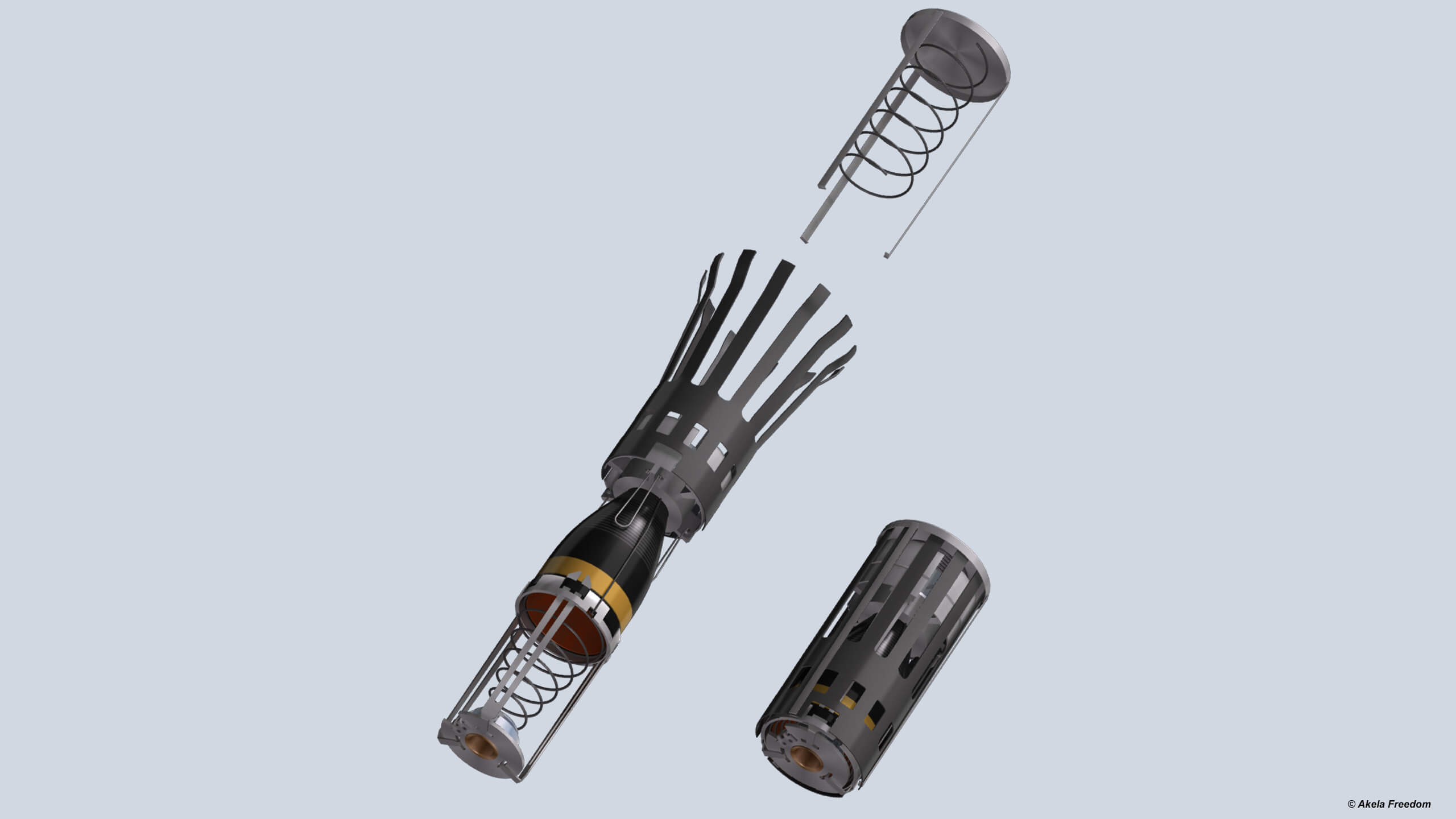 BL755 Cluster Bomb - 3D Model by Akela Freedom