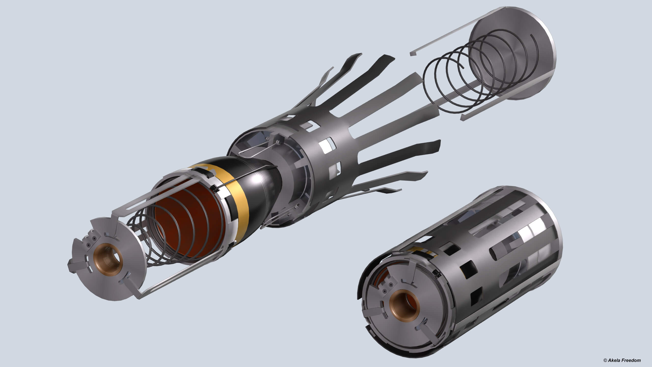 BL755 Cluster Bomb - 3D Model by Akela Freedom