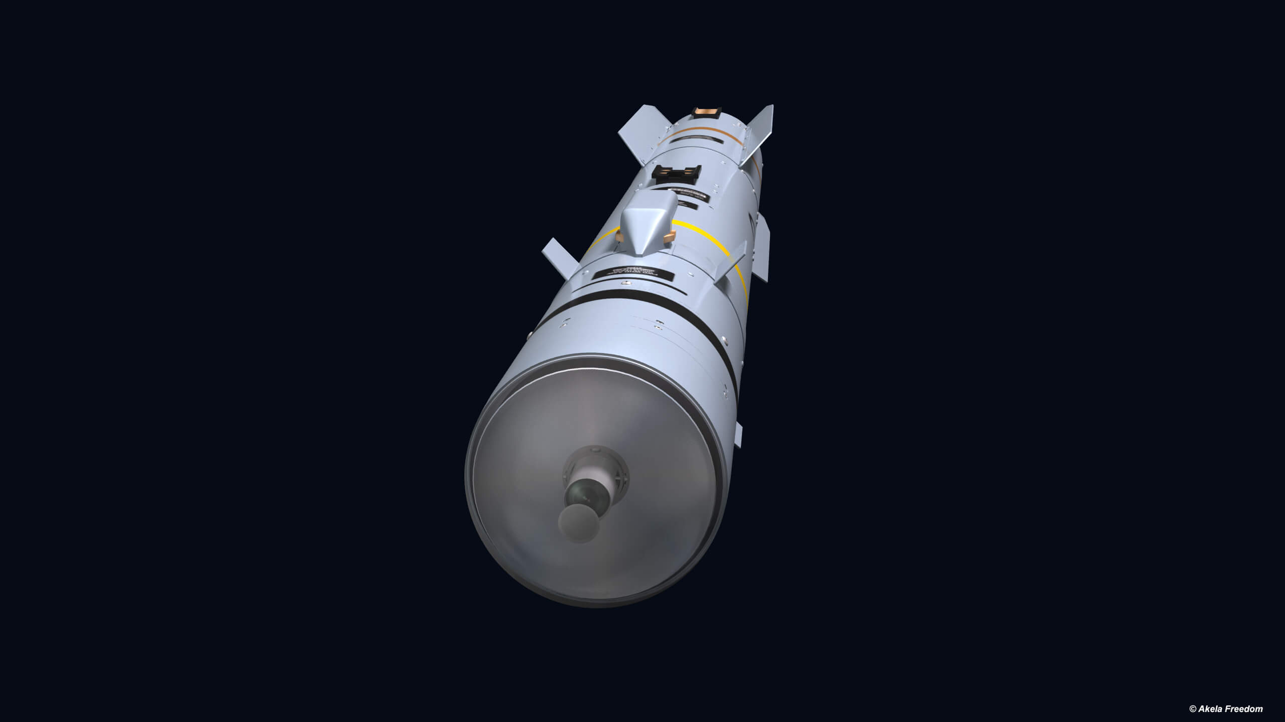 Brimstone 2 Missile - 3D Model by Akela Freedom