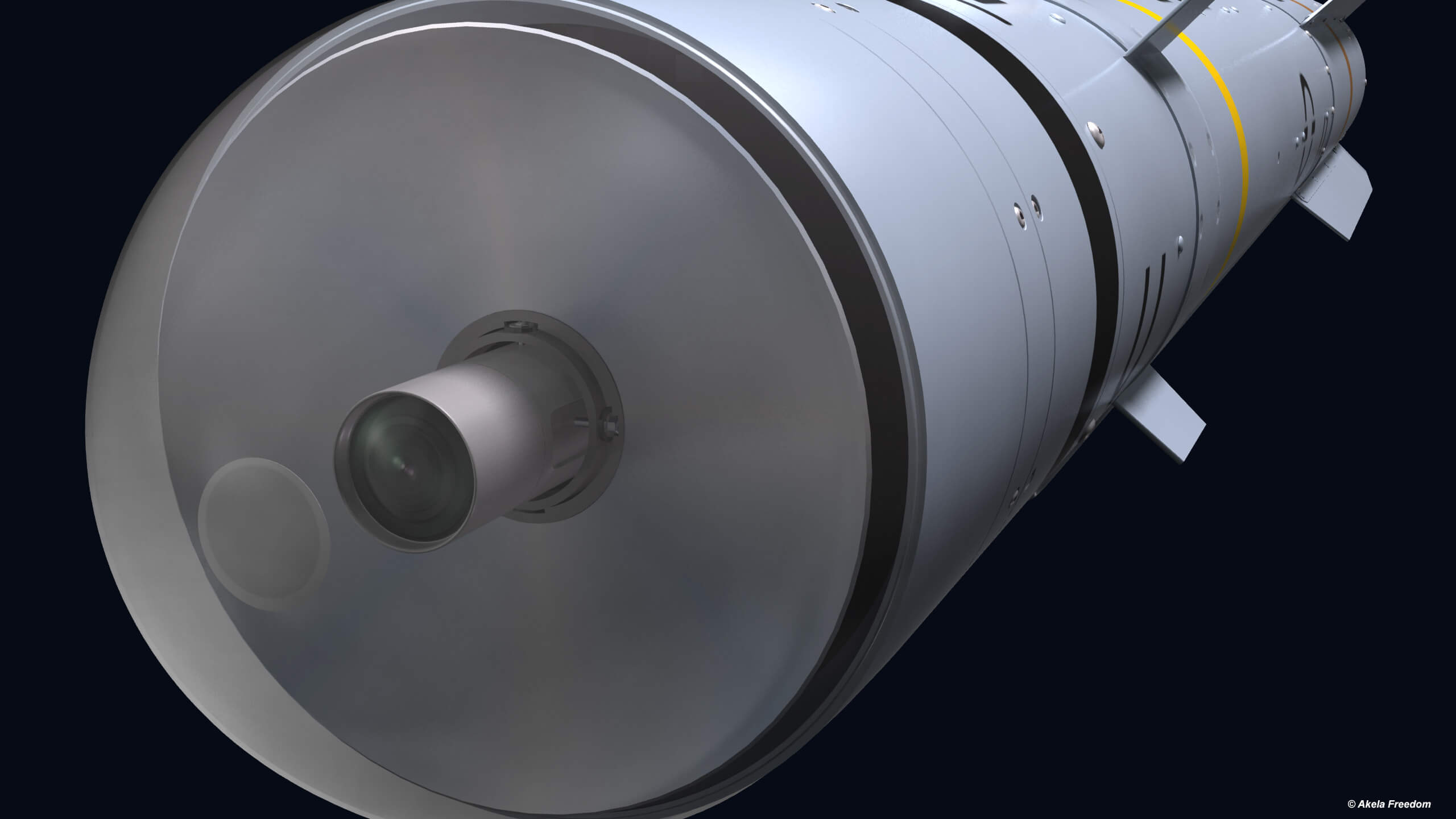 Brimstone 2 Missile - 3D Model by Akela Freedom