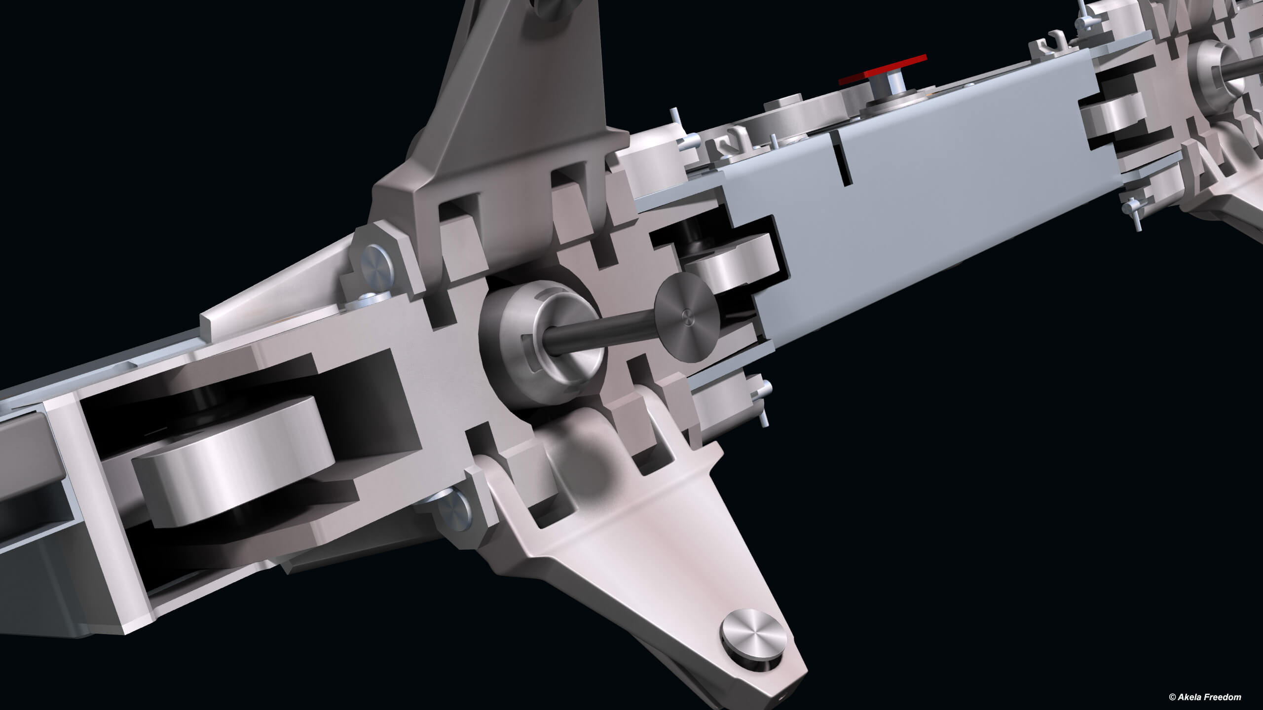 BRU-47A Weapon Rack 3D Model by Akela Freedom