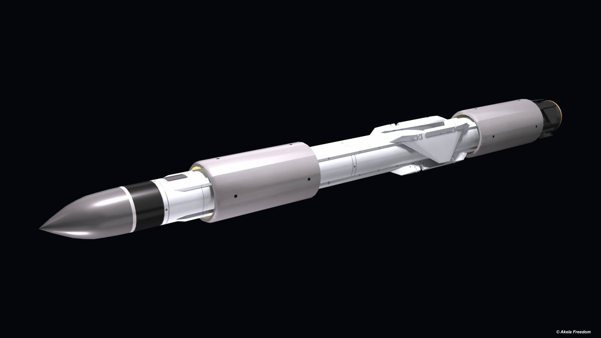 EXOCET MM40 Block 2 - 3D Model by Akela Freedom