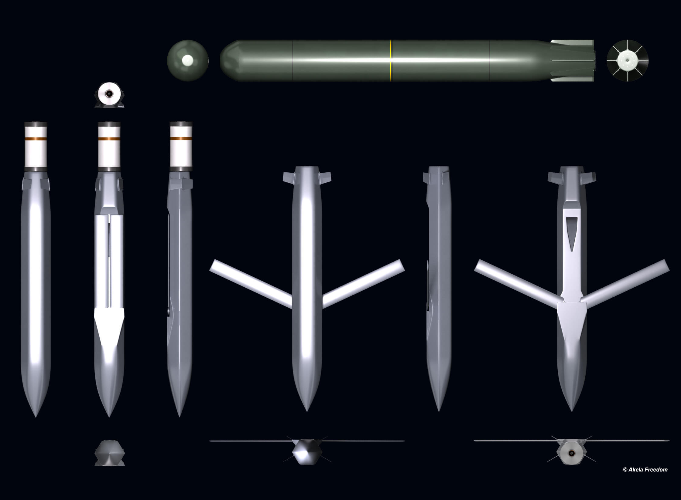 Expendable Heavy Remote Carrier From MBDA V2 - 3D Model by Akela Freedom