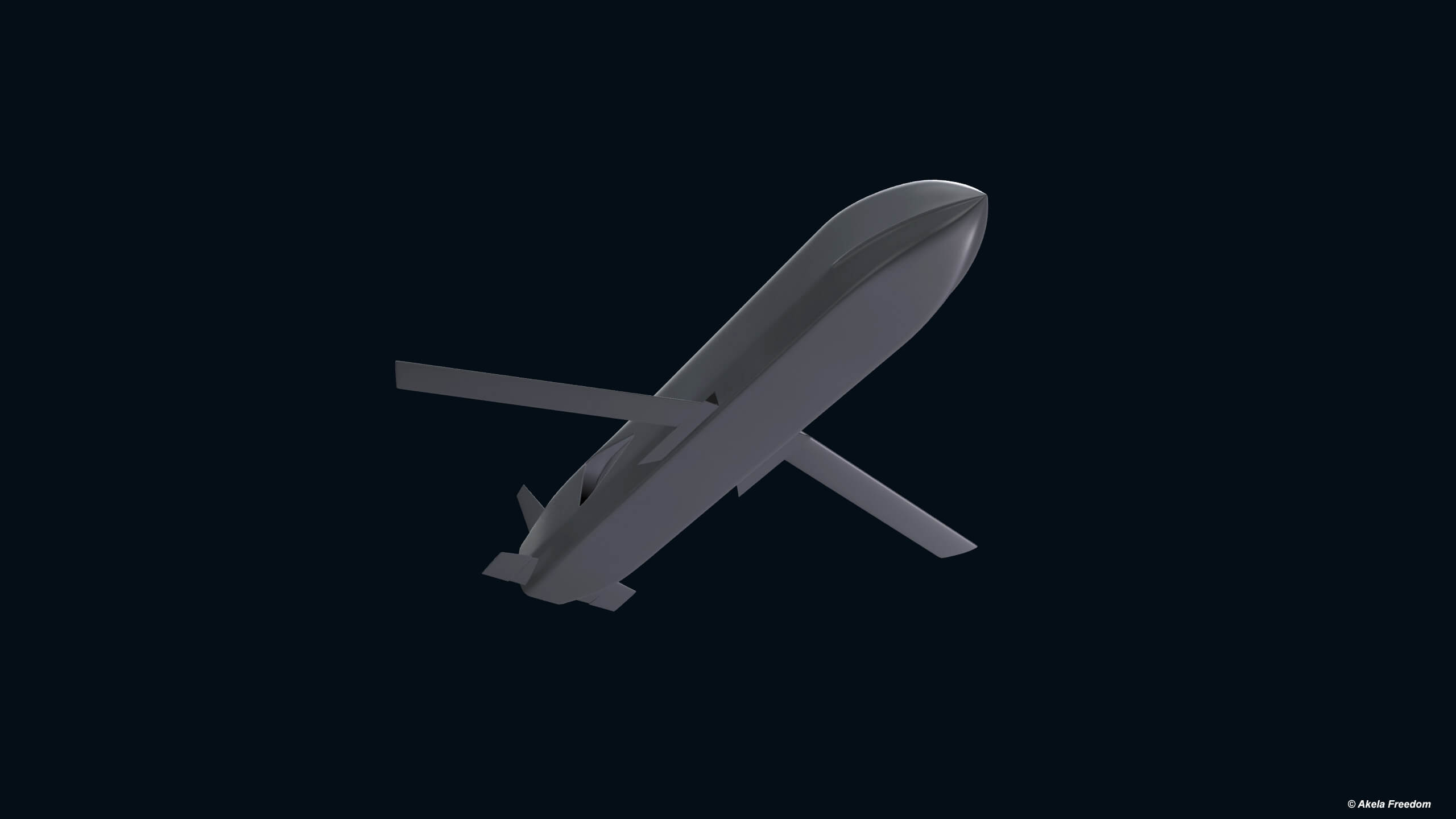 Expendable Heavy Remote Carrier From MBDA - 3D Model by Akela Freedom
