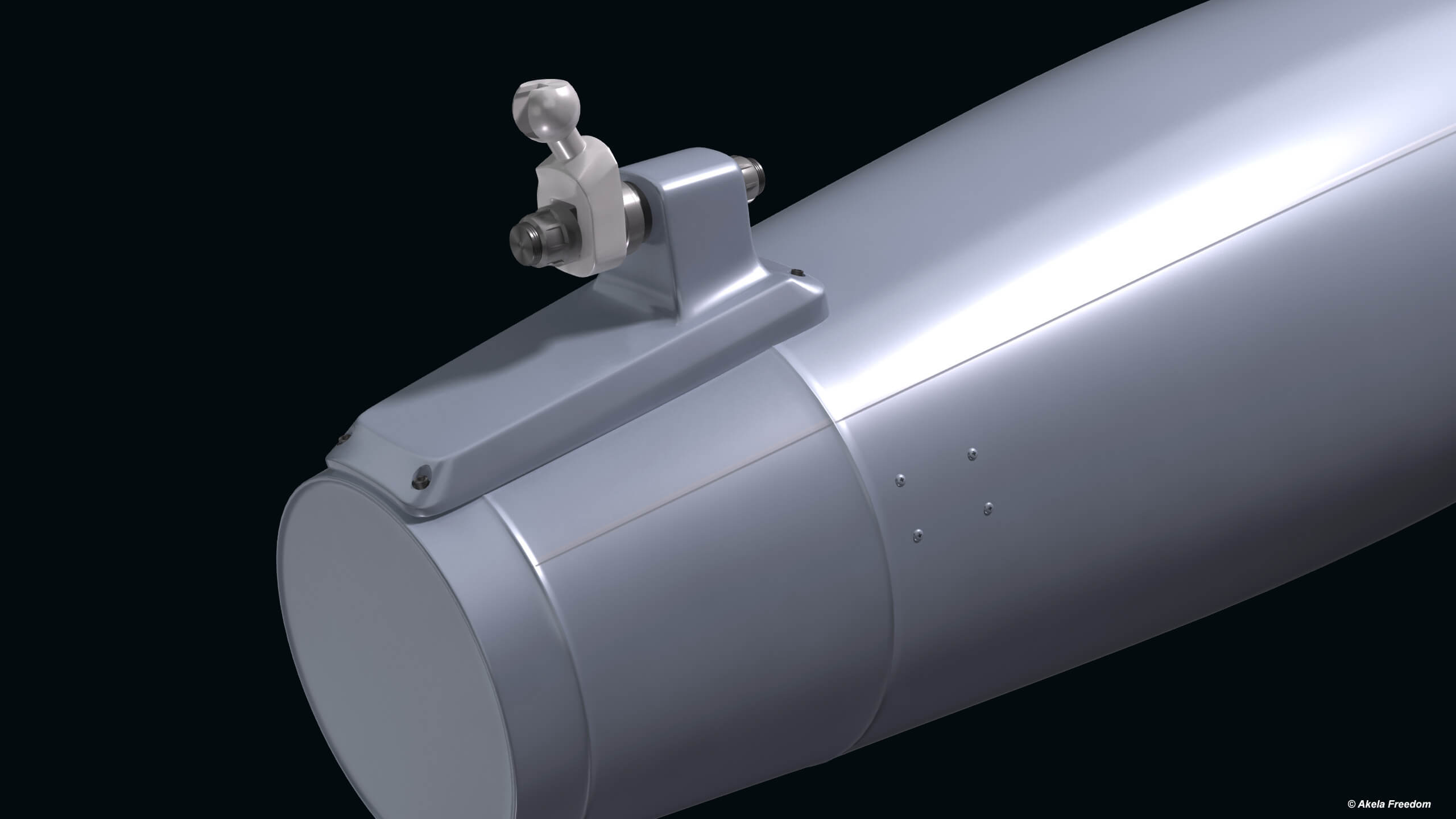 Fuel Tank for F-22 Raptor 3D Model by Akela Freedom