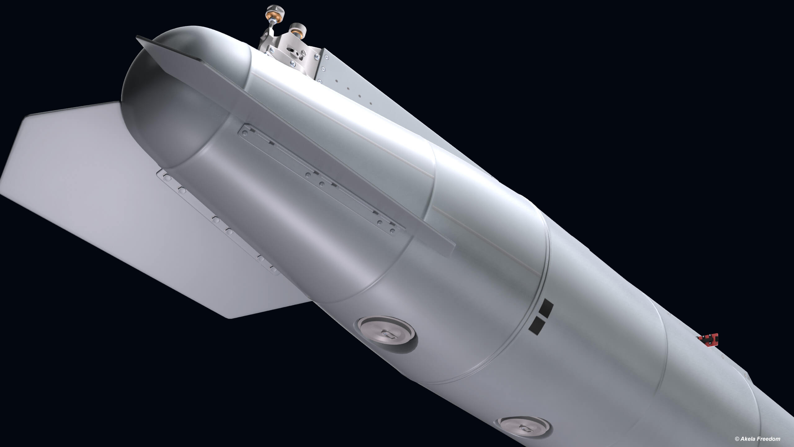 Fuel Tanks RPL-501-502 With Pylone for Mirage-2000 3D Model by Akela ...