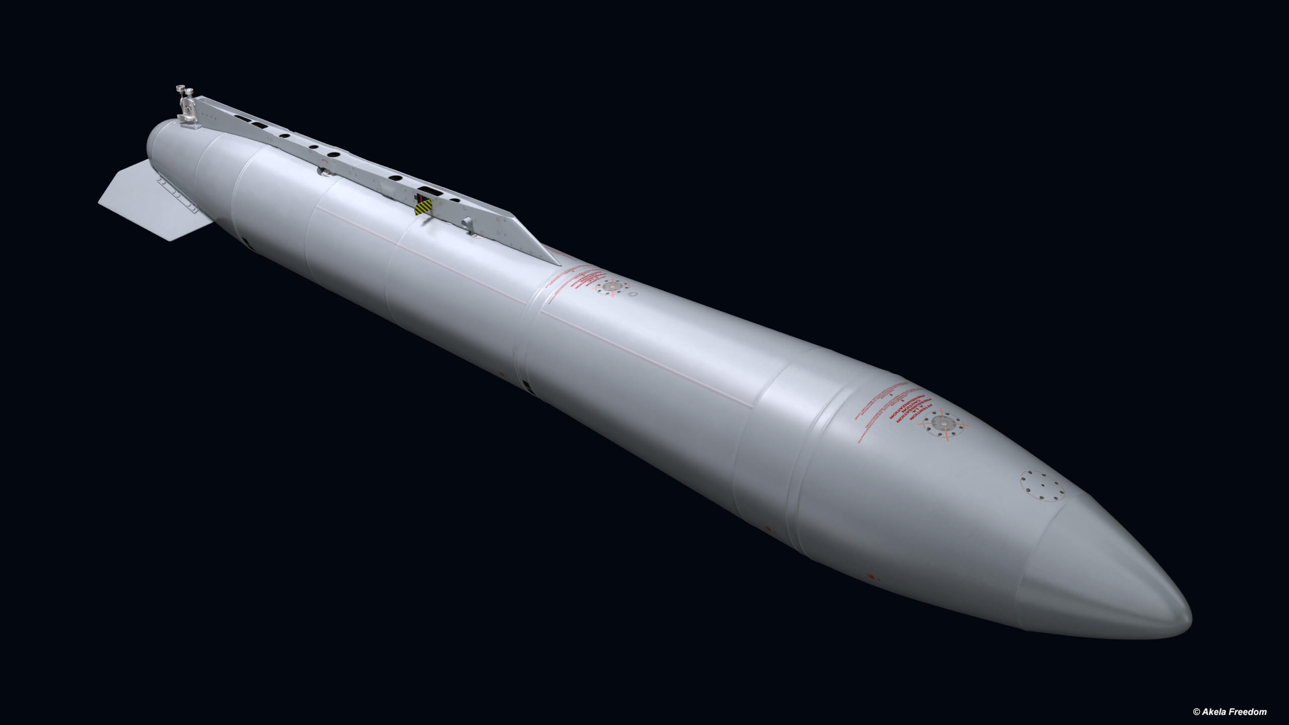 Fuel Tanks RPL-541-542 With Pylone for Mirage-2000 3D Model by Akela Freedom