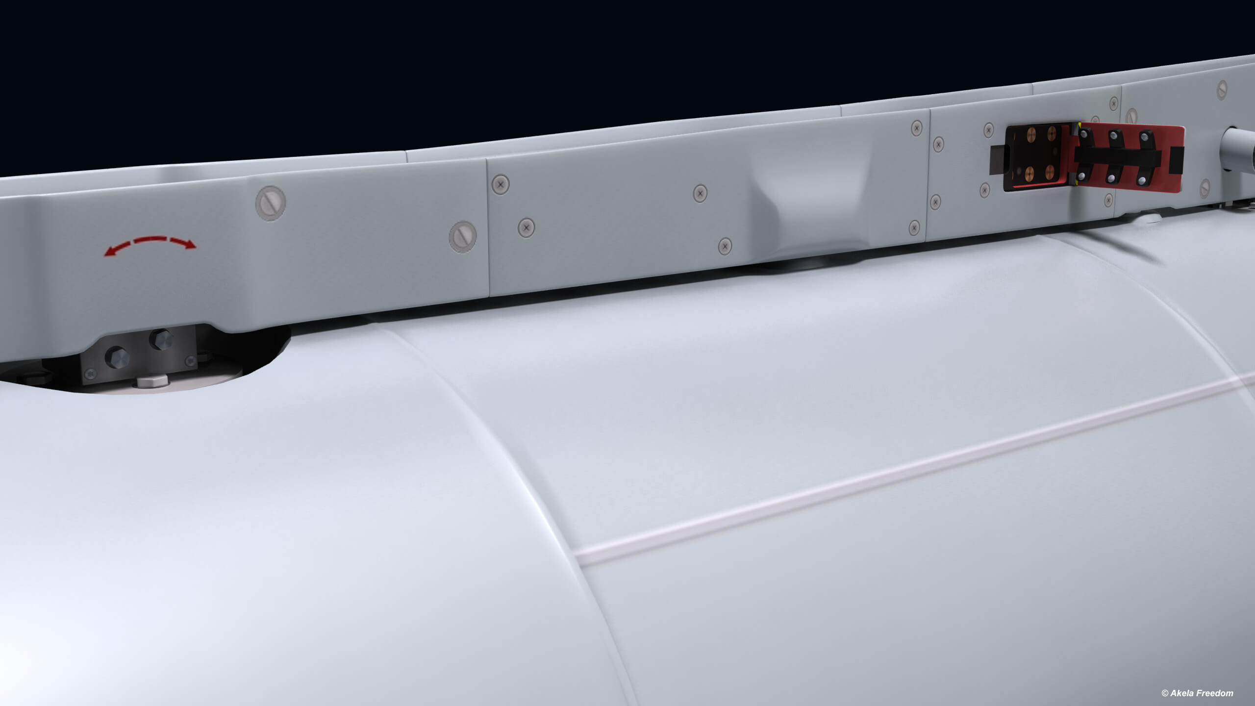 Fuel Tanks RPL-541-542 With Pylone for Mirage-2000 3D Model by Akela Freedom