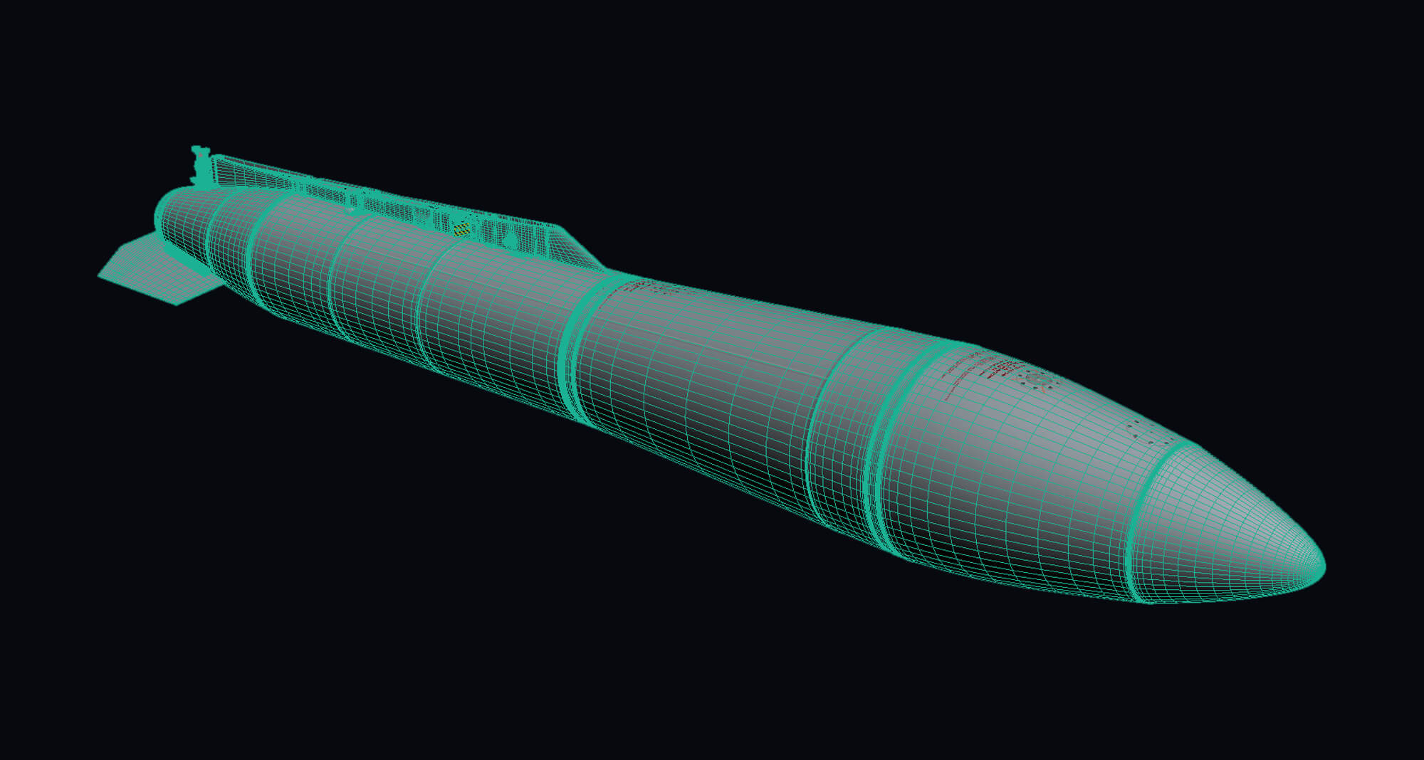 Fuel Tanks RPL-541-542 With Pylone for Mirage-2000 3D Model by Akela Freedom