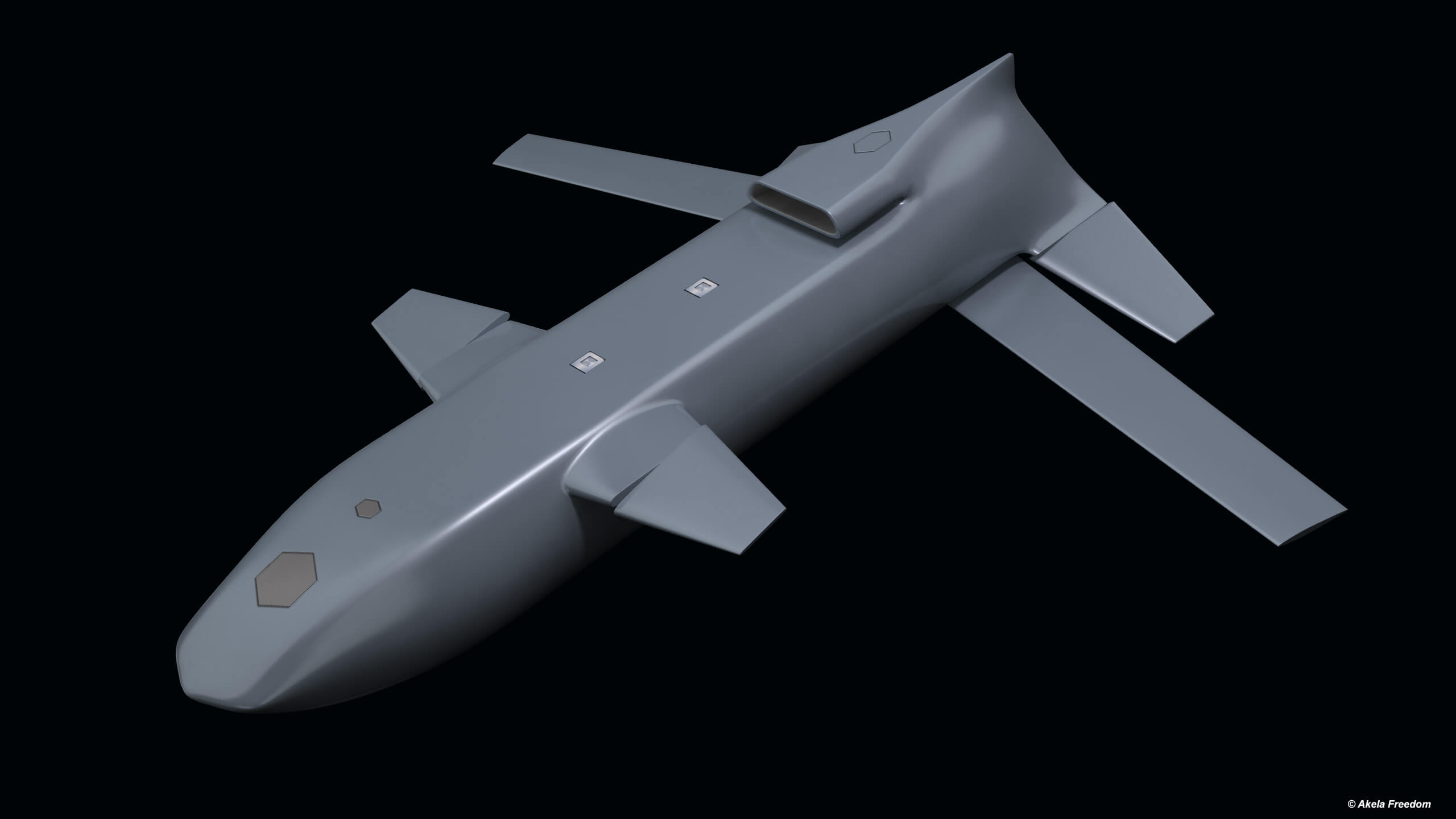 GA-Asi Longshot 3D Model by Akela Freedom