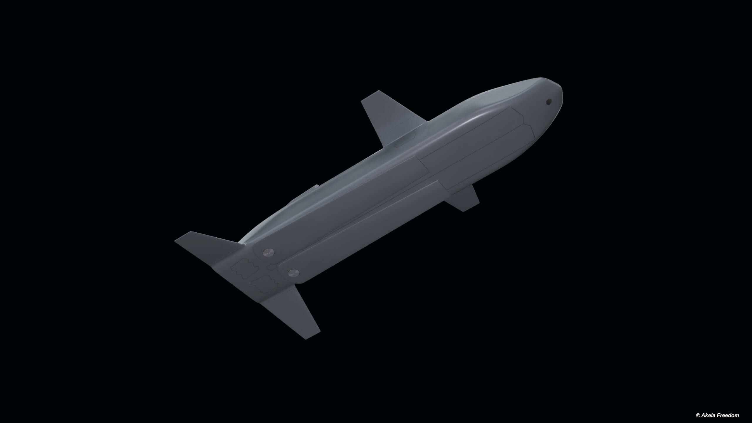 GA-Asi Longshot 3D Model by Akela Freedom