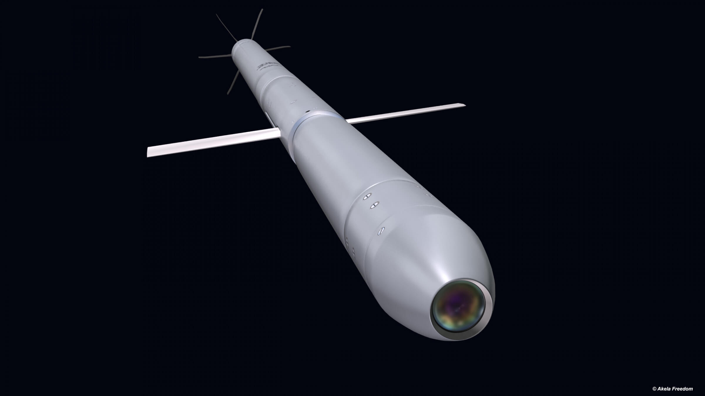 S-8L 3D Render, Digital Art by Akela Freedom