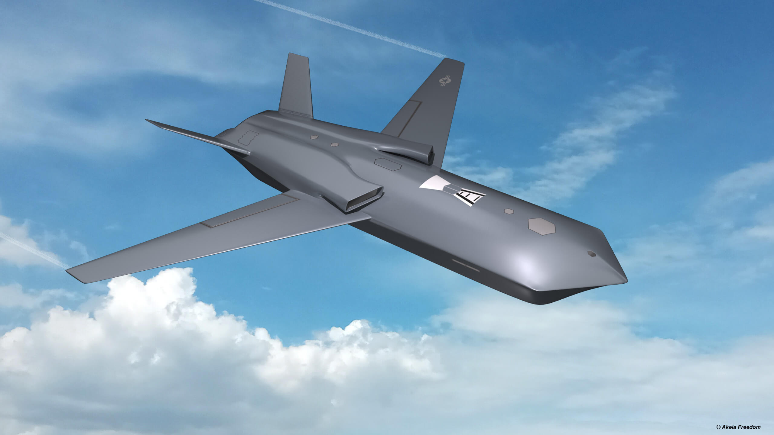 Gambit 2 UCAV - 3D Model by Akela Freedom