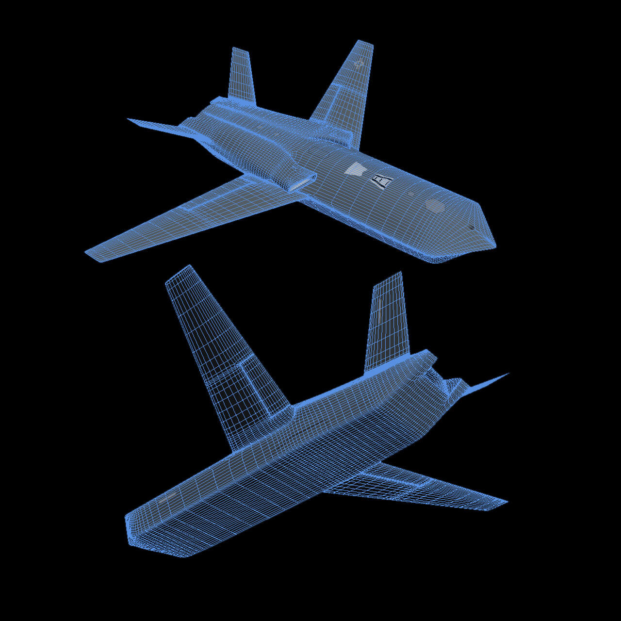 Gambit 2 UCAV - 3D Model by Akela Freedom