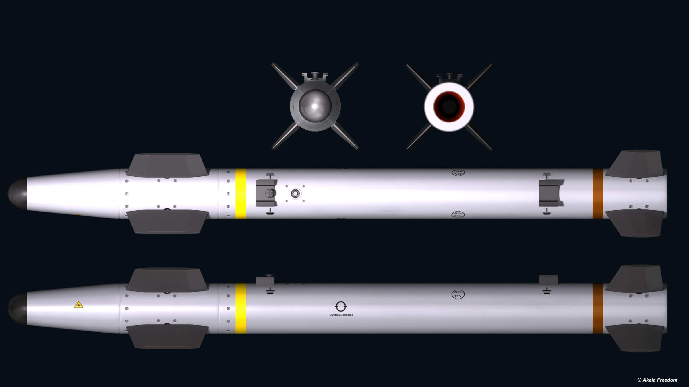 Hard Kill Anti-Missile System (HKAMS) 3D Model by Akela Freedom