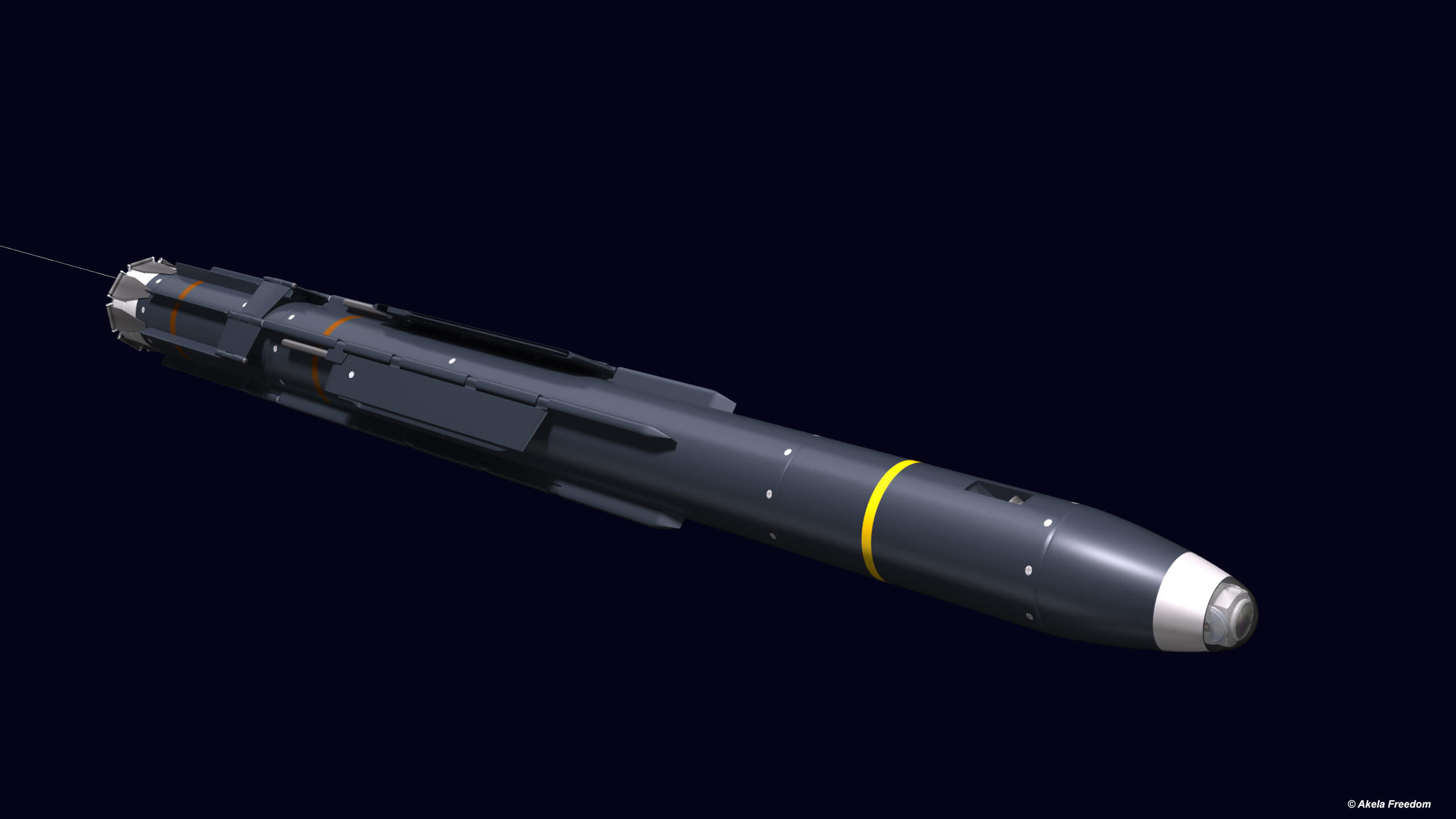 Interactive Defense and Attack System for Submarines - 3D Model by ...