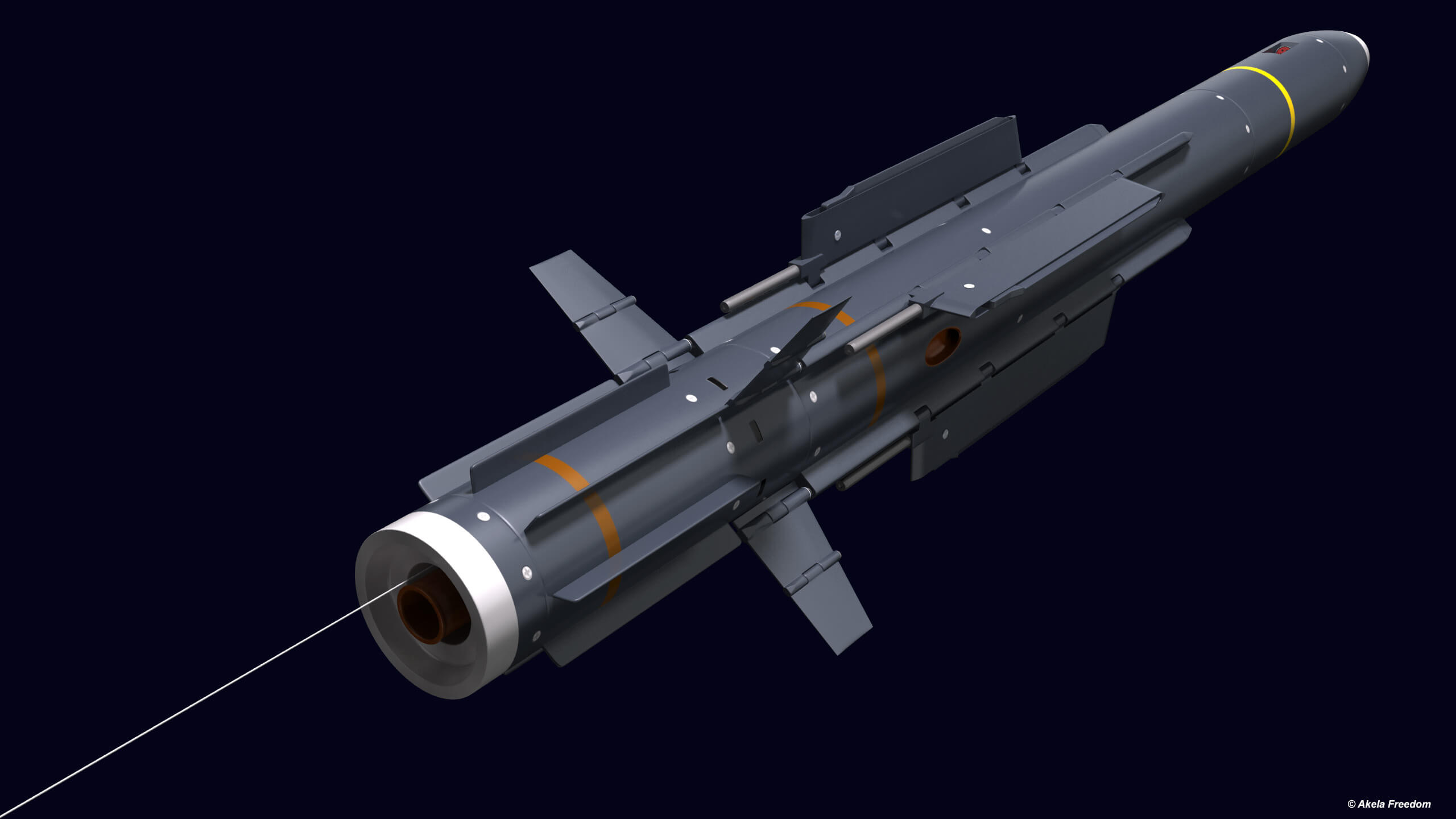 Interactive Defense and Attack System for Submarines - 3D Model by ...