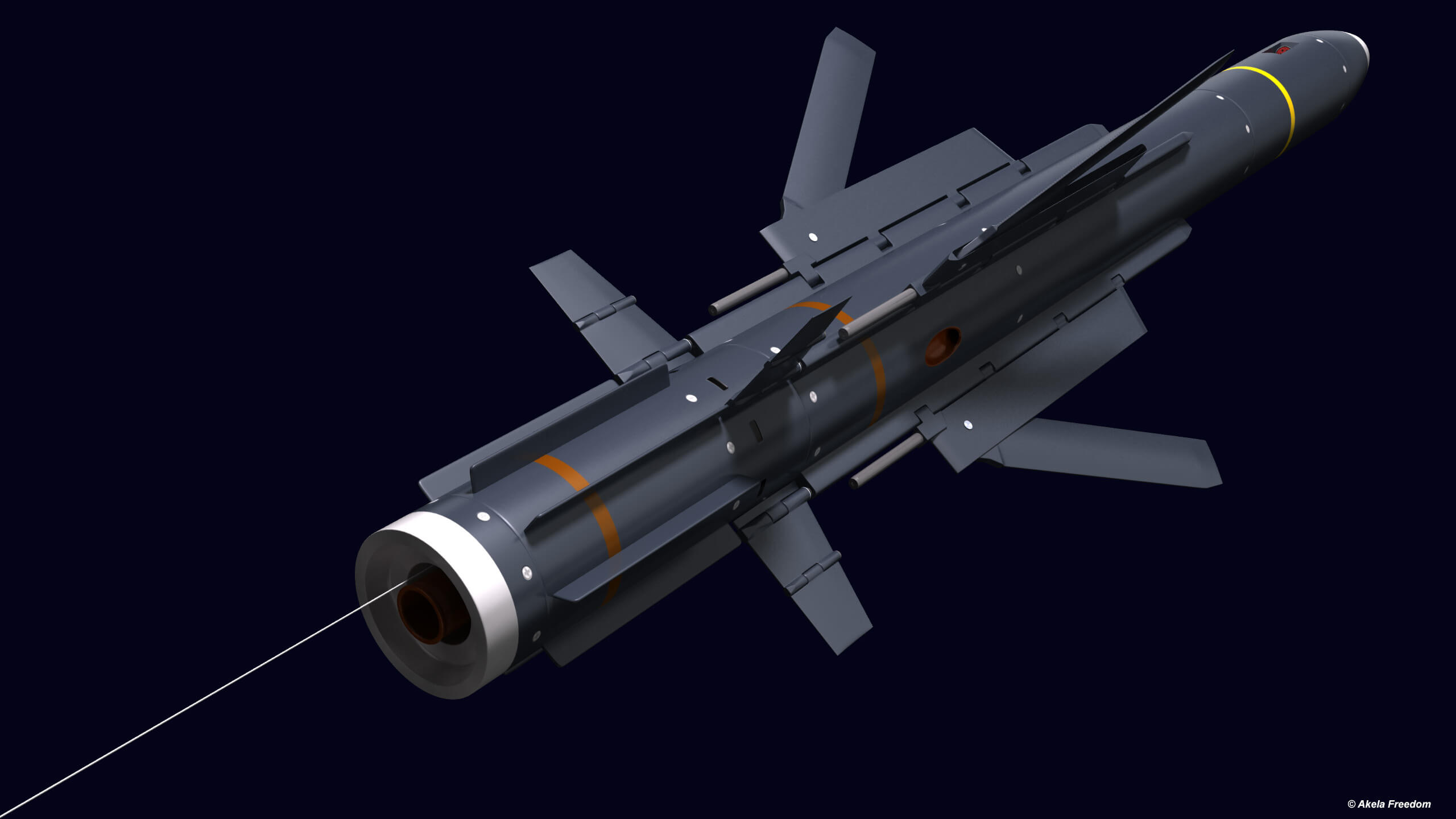 Interactive Defense and Attack System for Submarines - 3D Model by ...