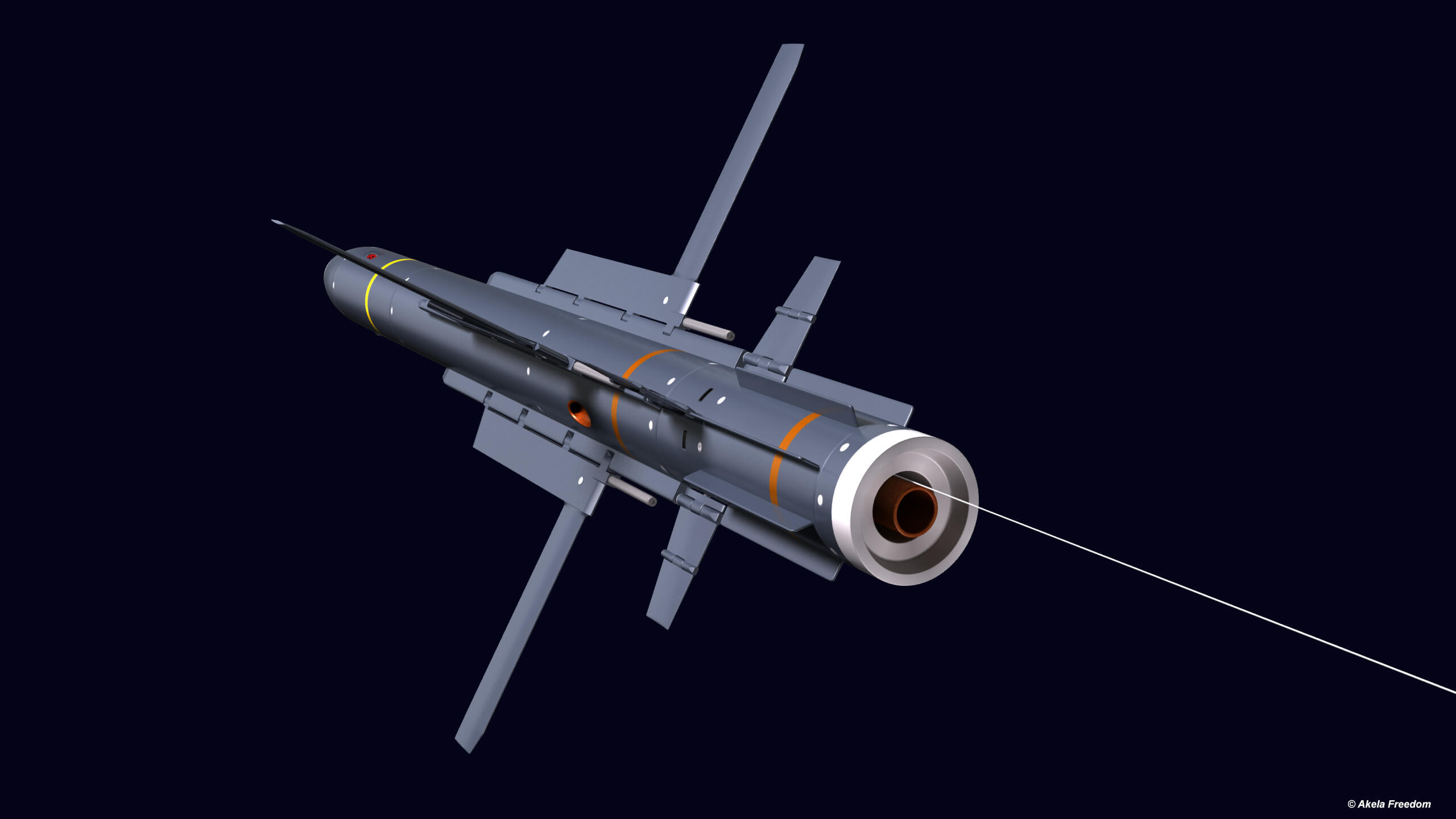 Interactive Defense and Attack System for Submarines - 3D Model by ...