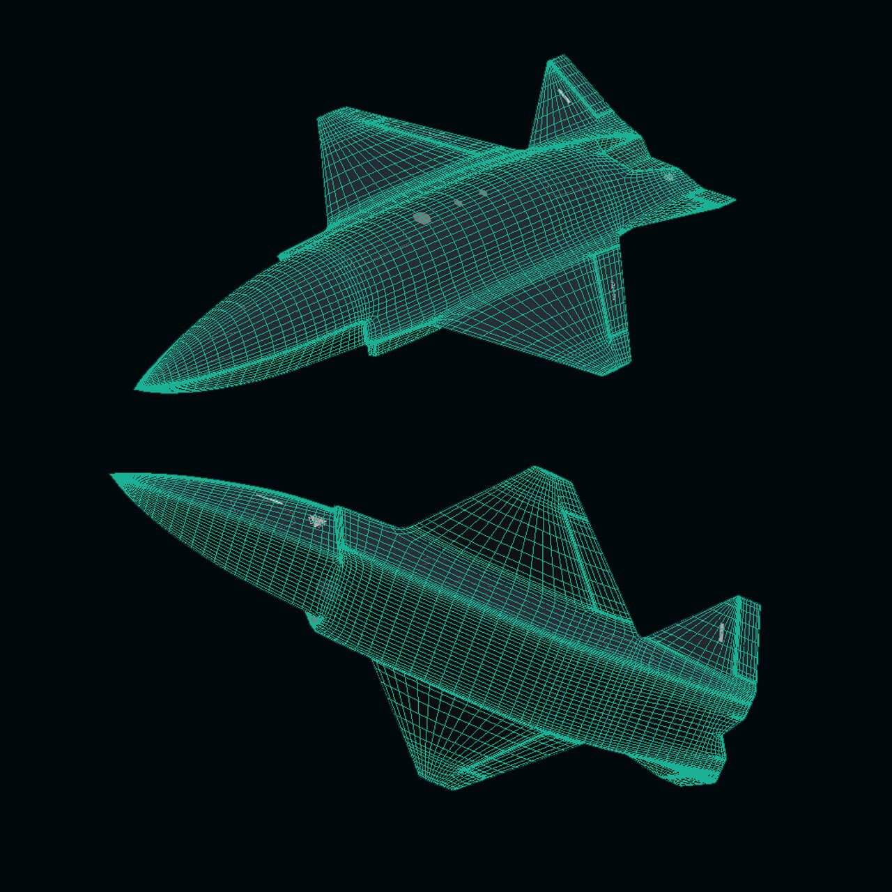 EDGE JENIAH UCAV - 3D Model by Akela Freedom