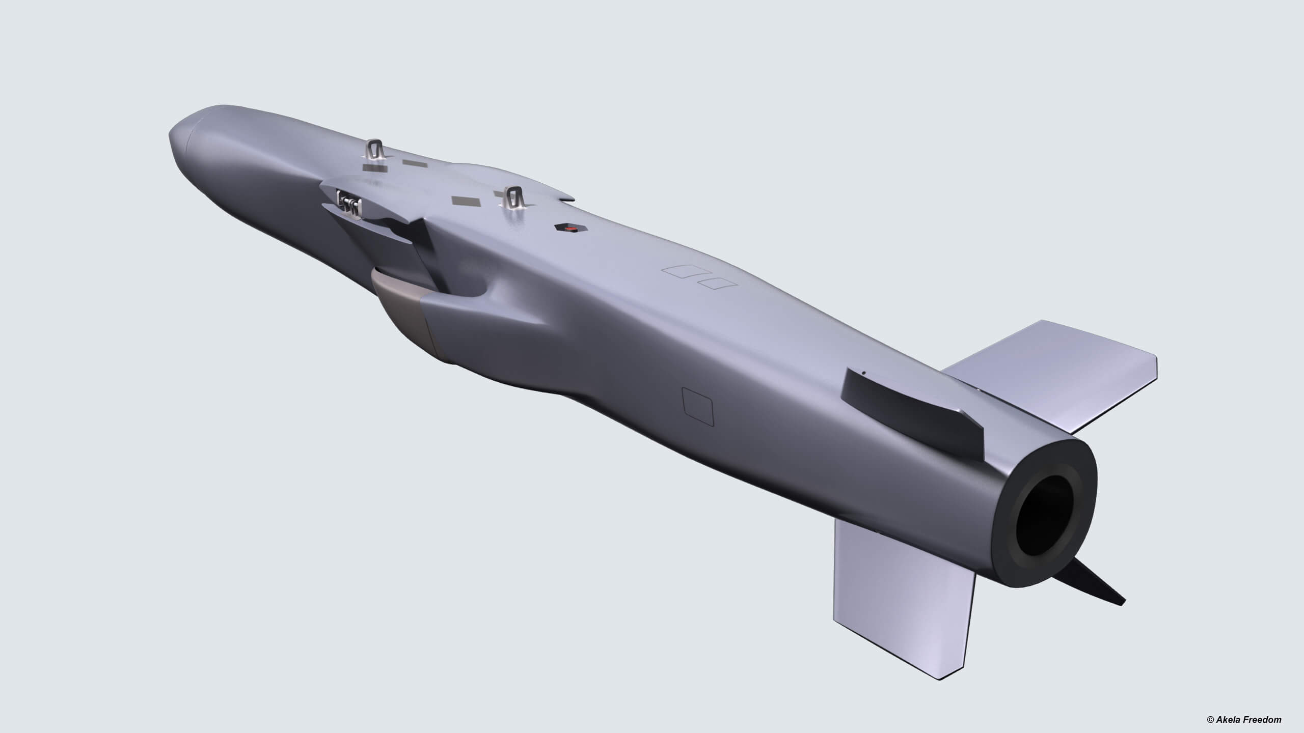 Joint Strike Missile - 3D Model by Akela Freedom