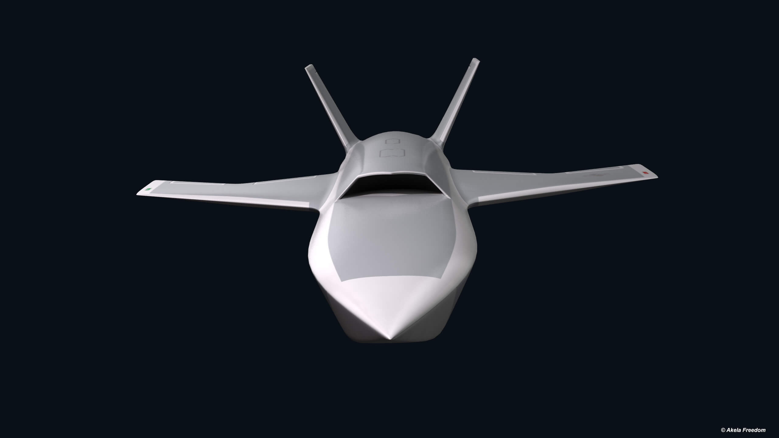 KUS-LW UCAV 3D Model by Akela Freedom