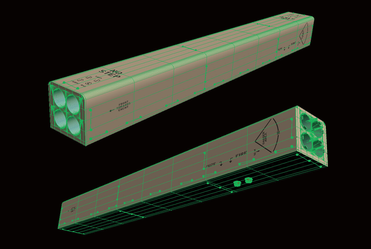 LAND-LGR4 Launcher 3D Model by Akela Freedom