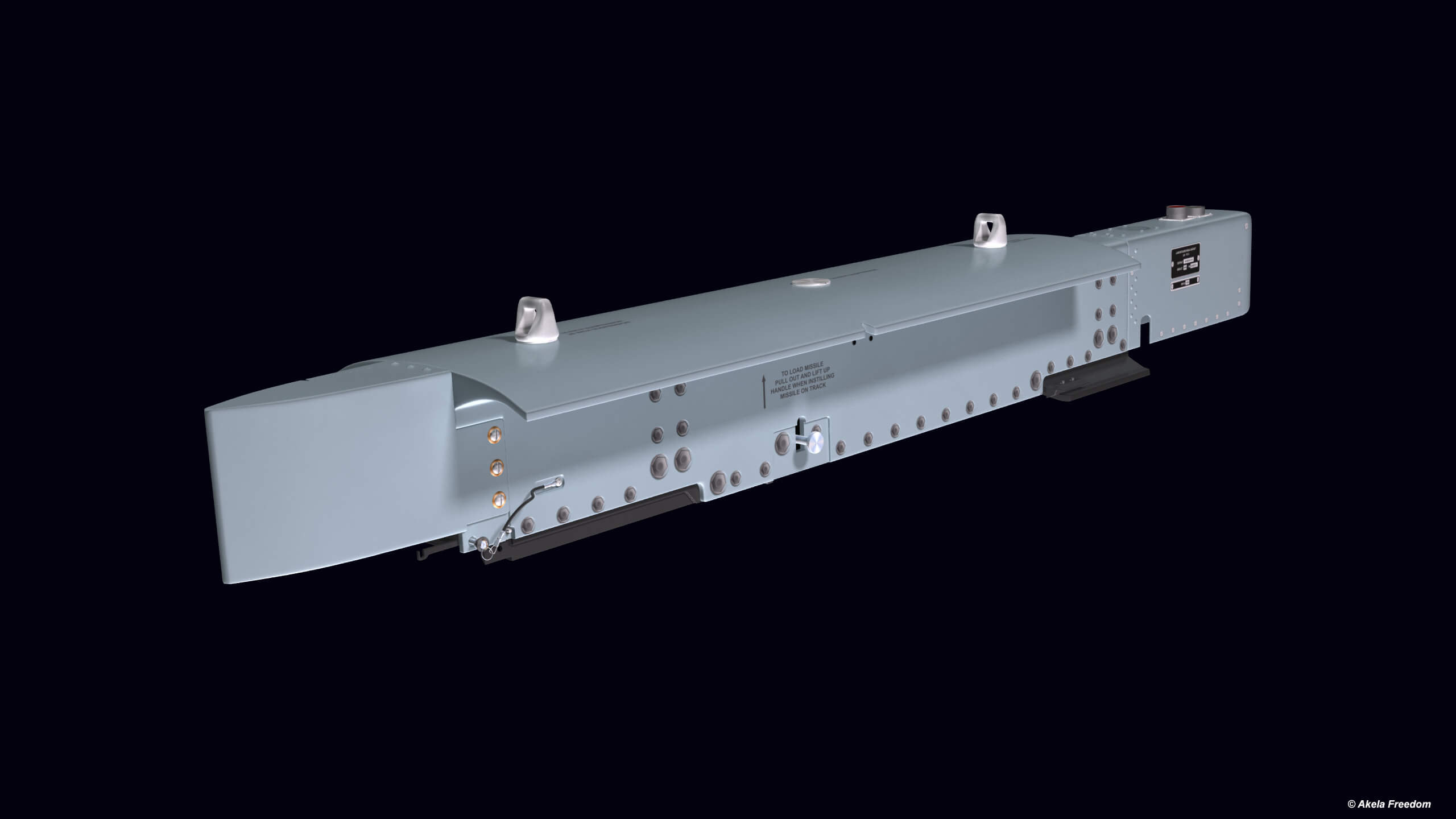 LAU-118 Launcher 3D Model by Akela Freedom