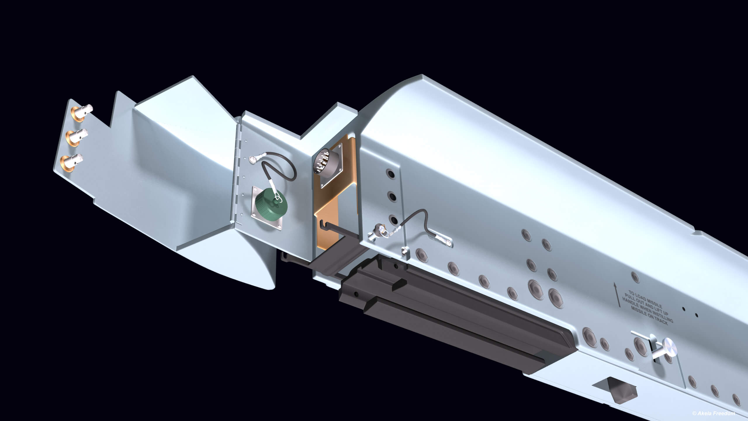 LAU-118 Launcher 3D Model by Akela Freedom