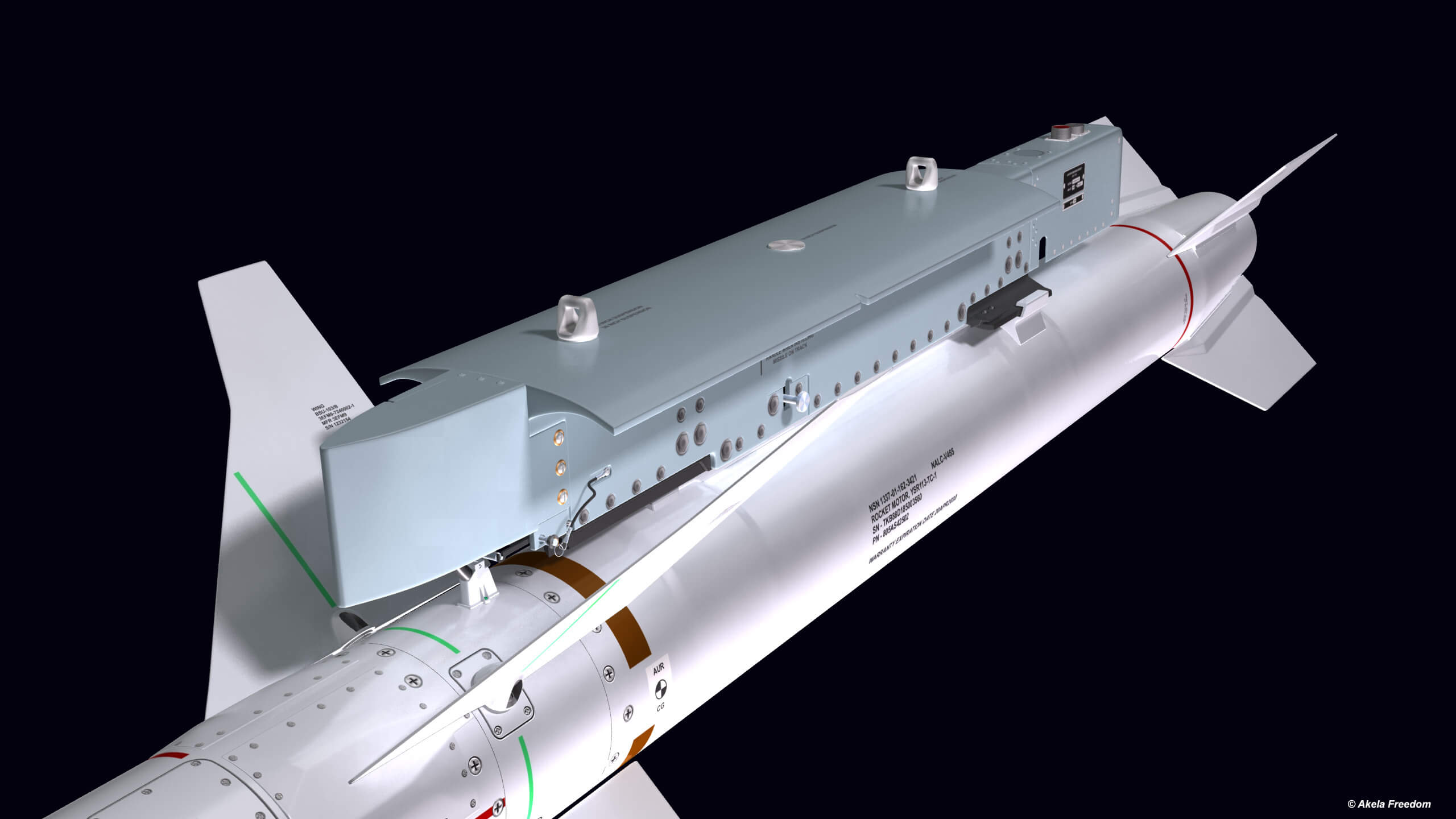 LAU-118 Launcher 3D Model by Akela Freedom