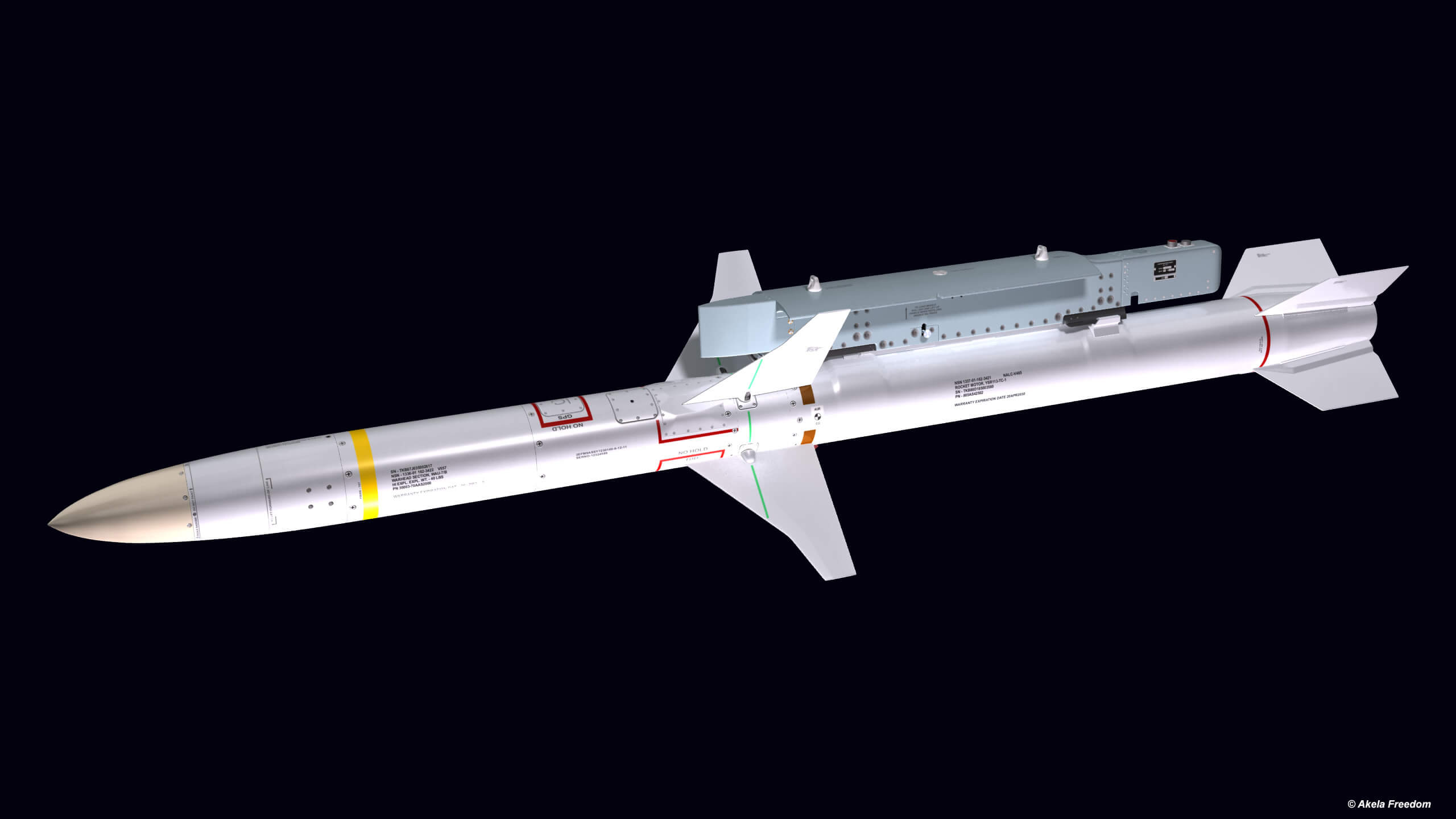 LAU-118 Launcher 3D Model by Akela Freedom
