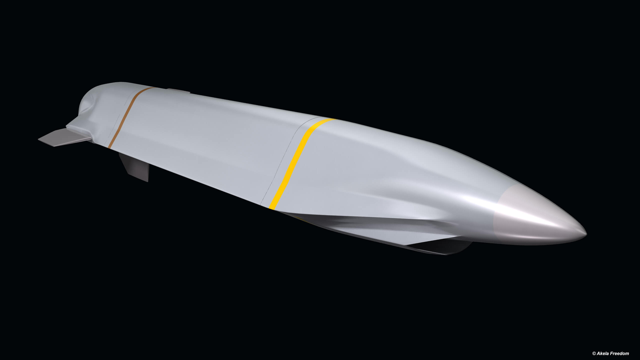Maritime Strike Missile - 3D Model by Akela Freedom