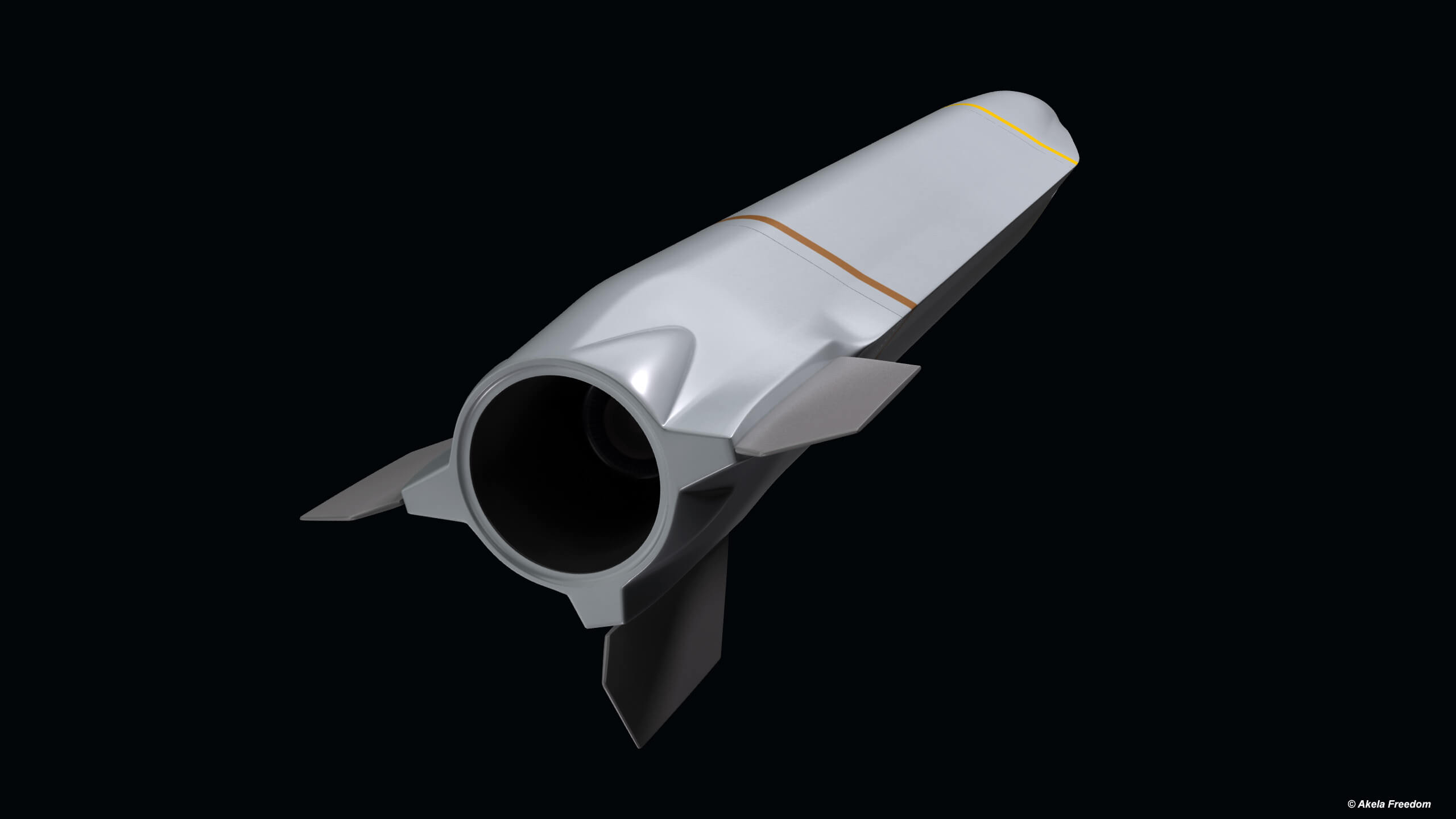 Maritime Strike Missile - 3D Model by Akela Freedom
