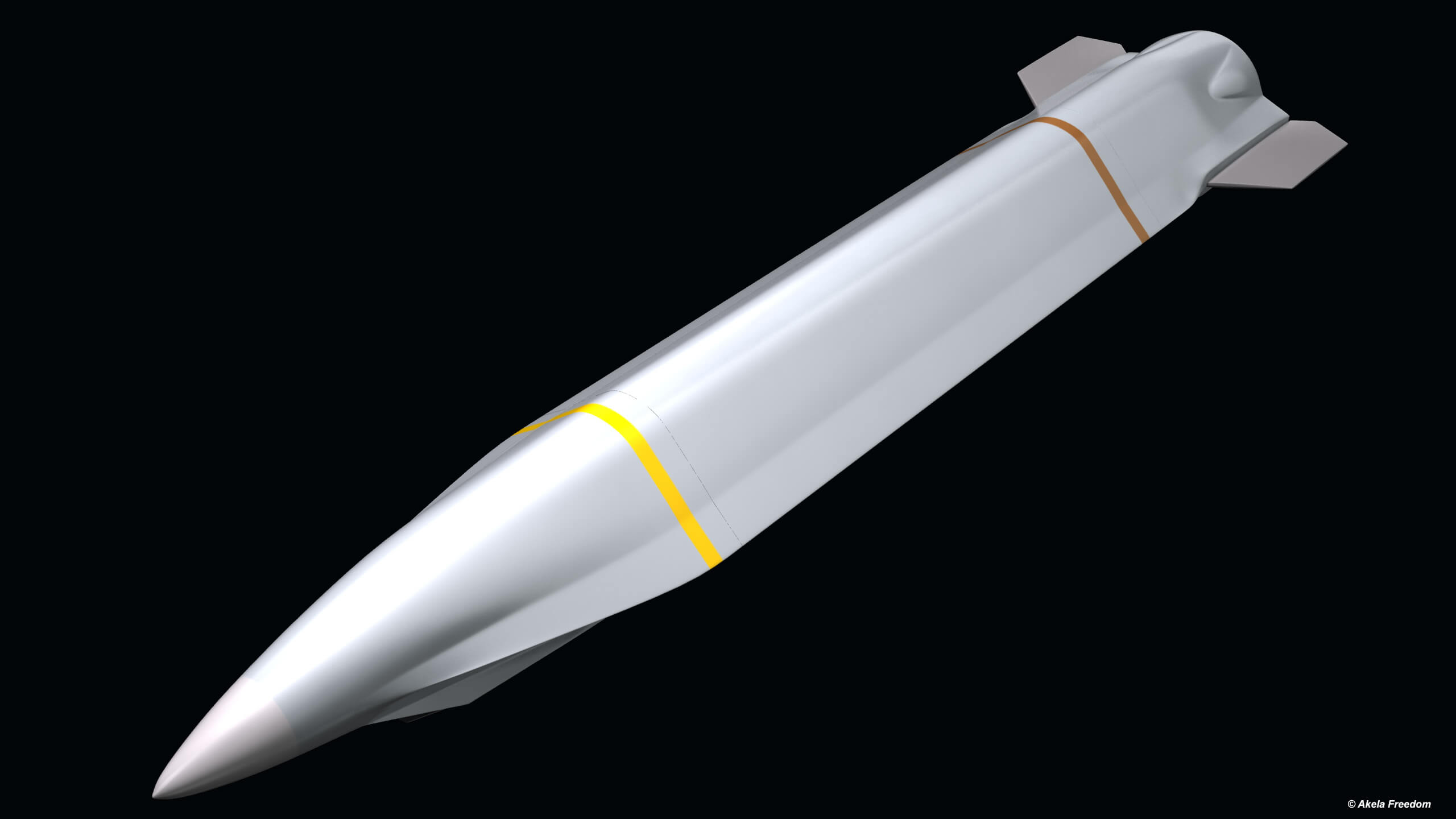 Maritime Strike Missile - 3D Model by Akela Freedom