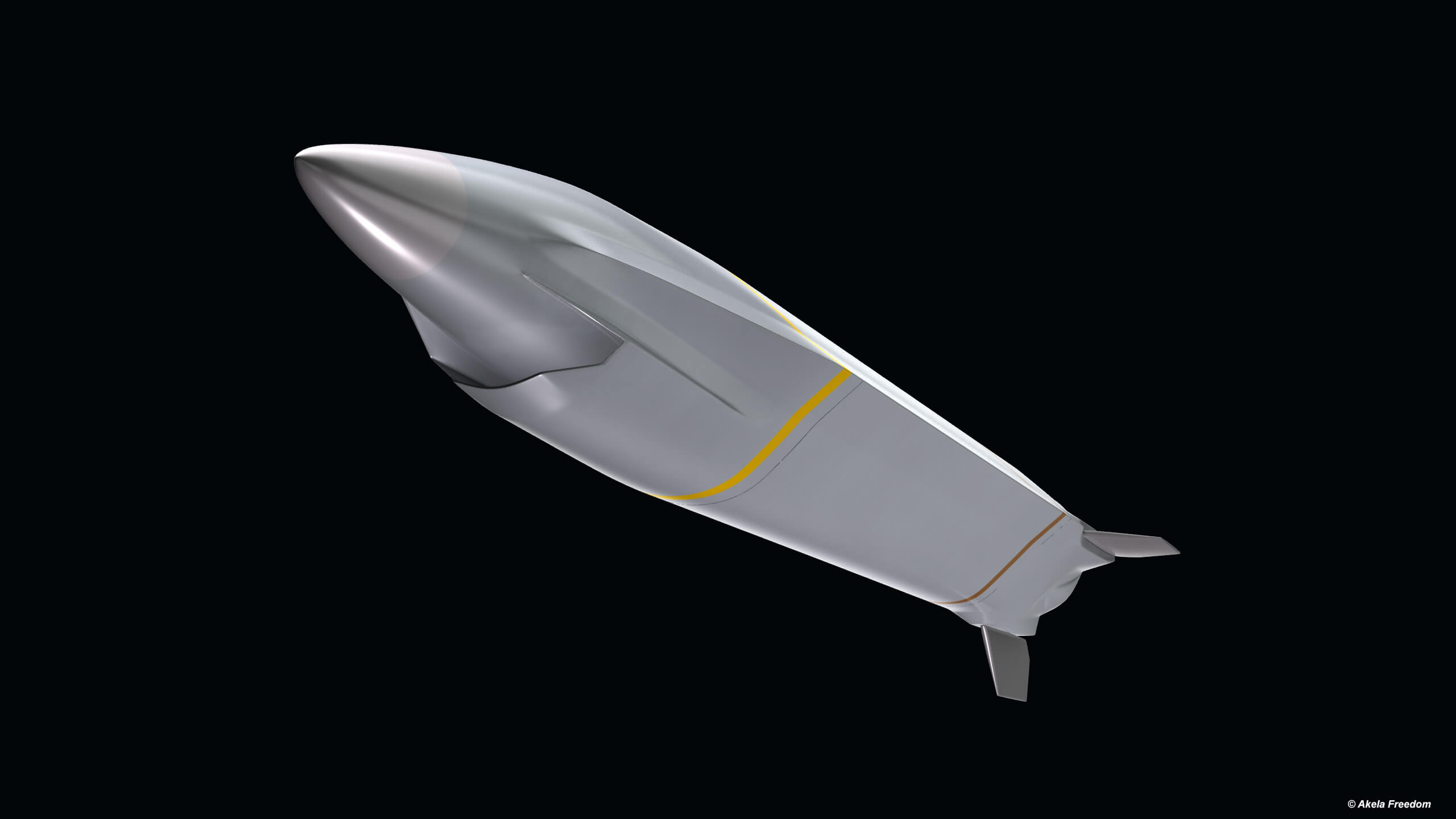 Maritime Strike Missile - 3D Model by Akela Freedom