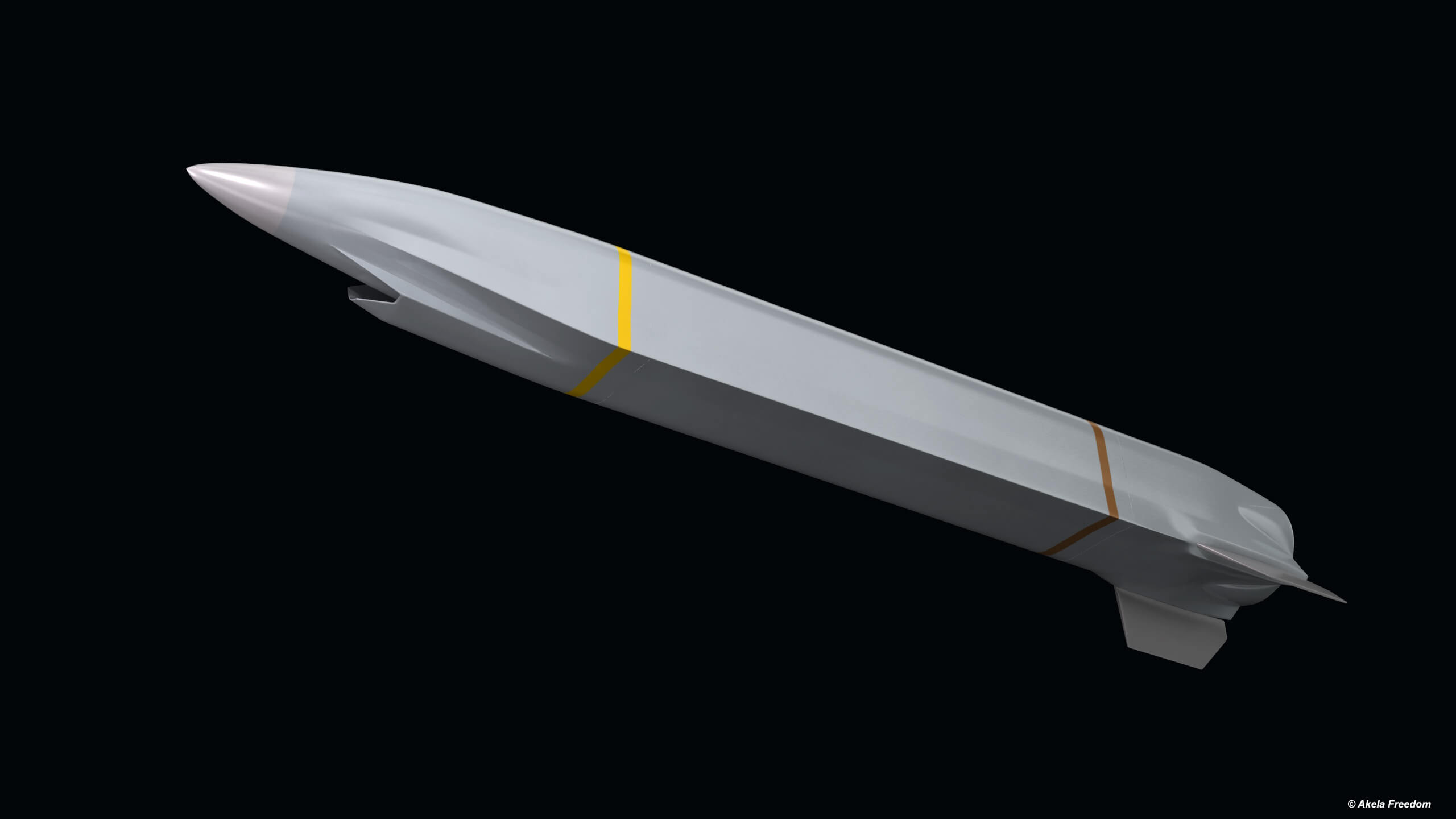 Maritime Strike Missile - 3D Model by Akela Freedom