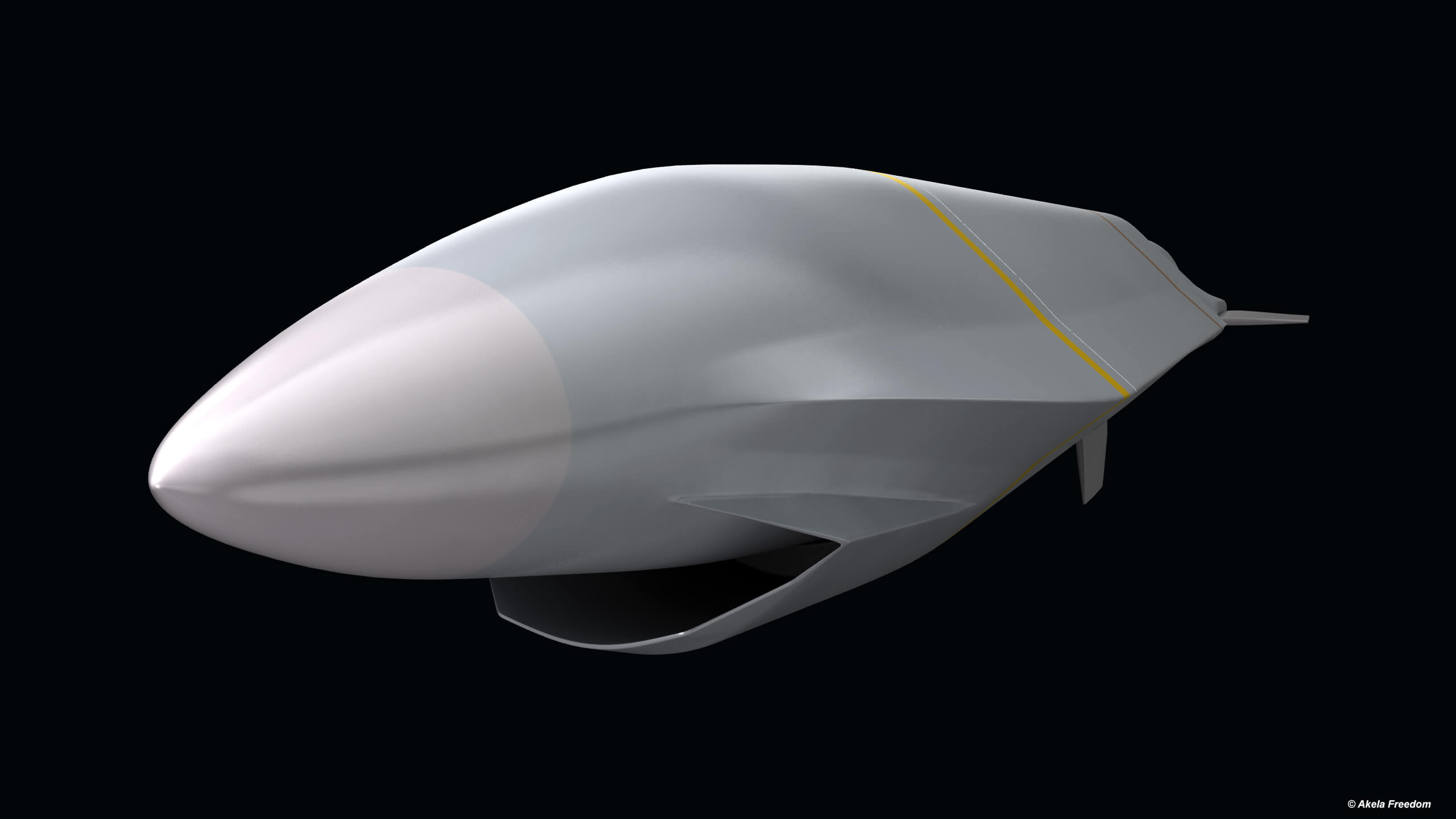 Maritime Strike Missile - 3D Model by Akela Freedom