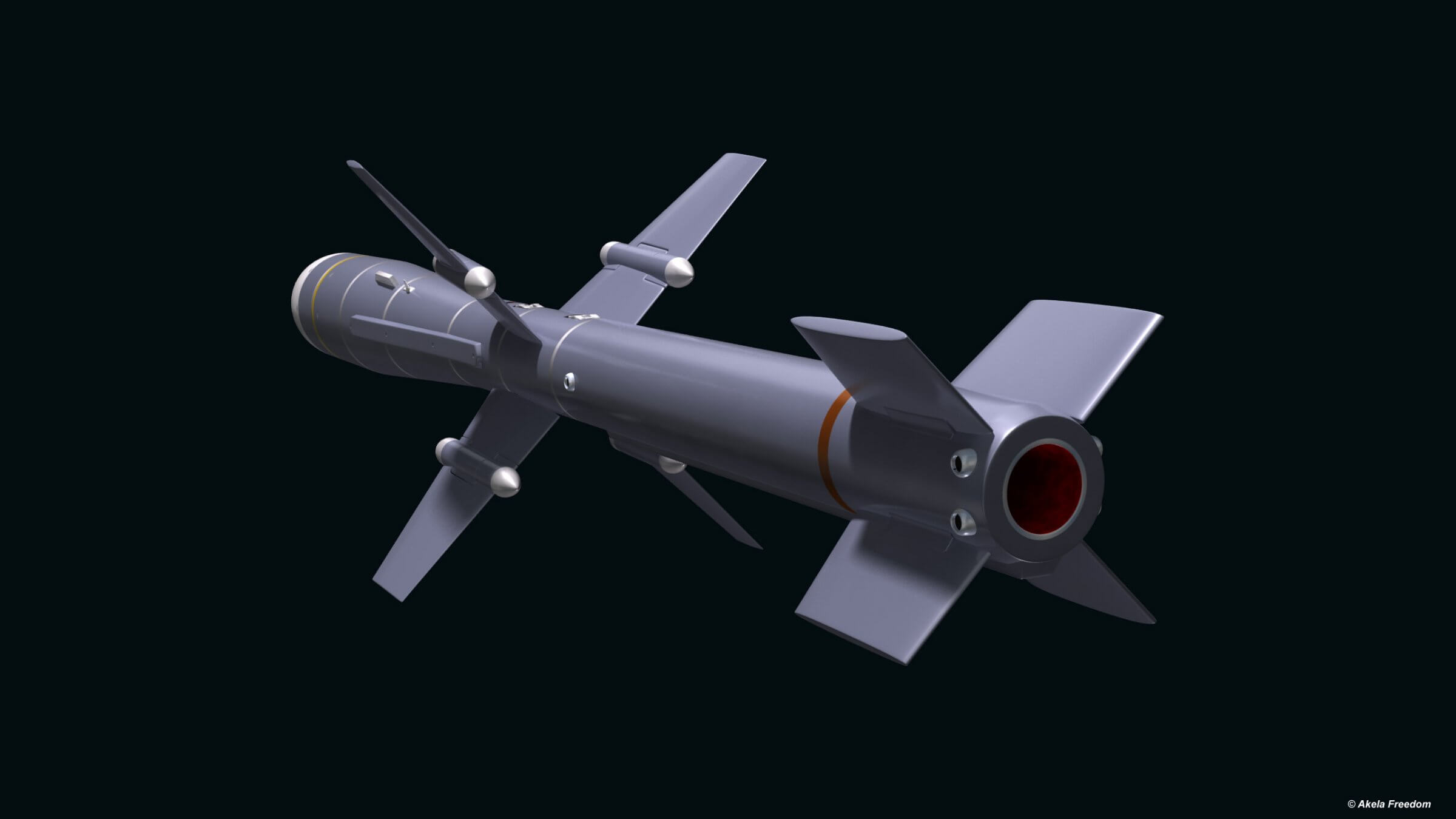 Marte 2S - 3D Model by Akela Freedom