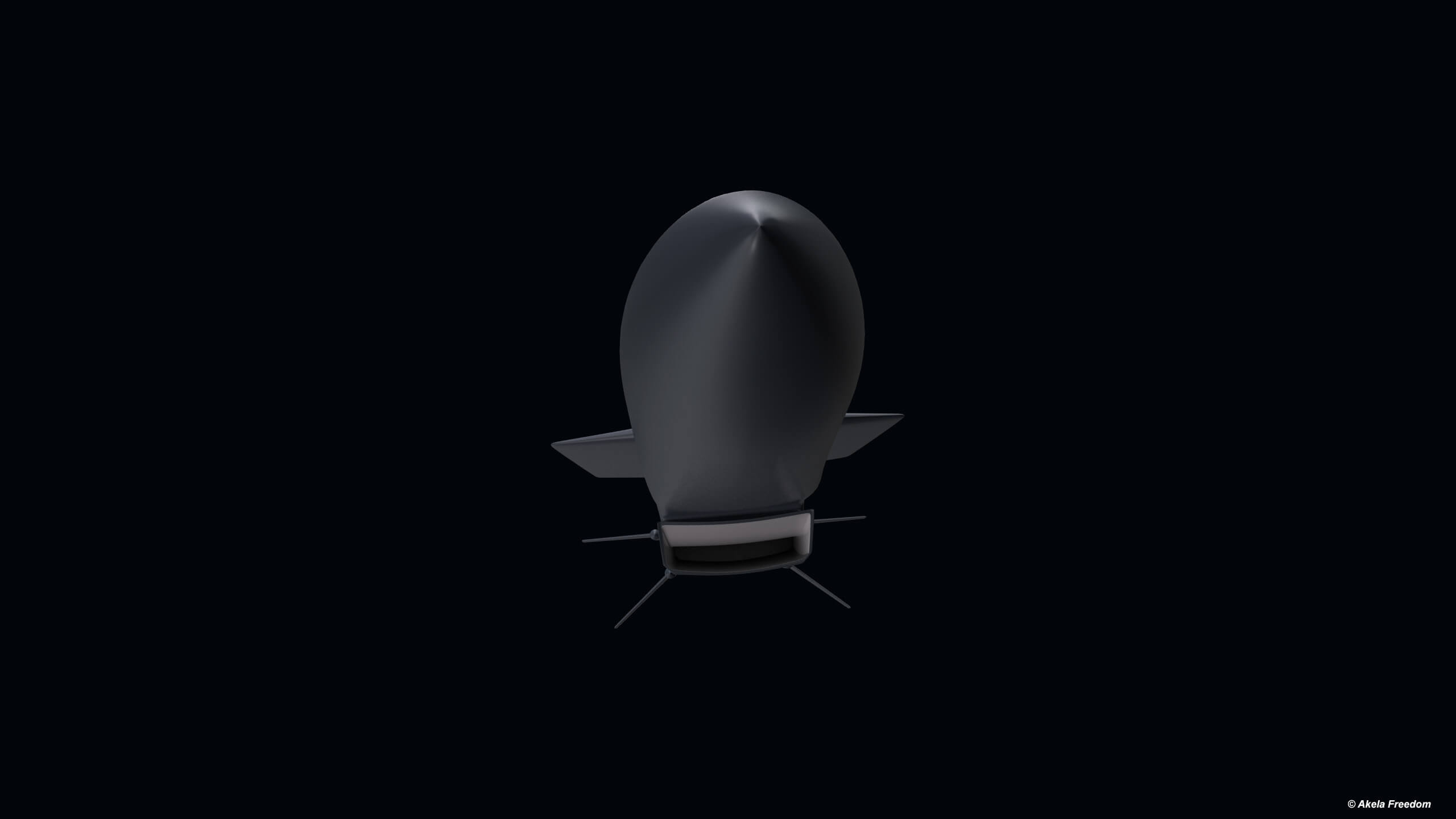 Supersonic Cruise Missile From MBDA - 3D Model by Akela Freedom