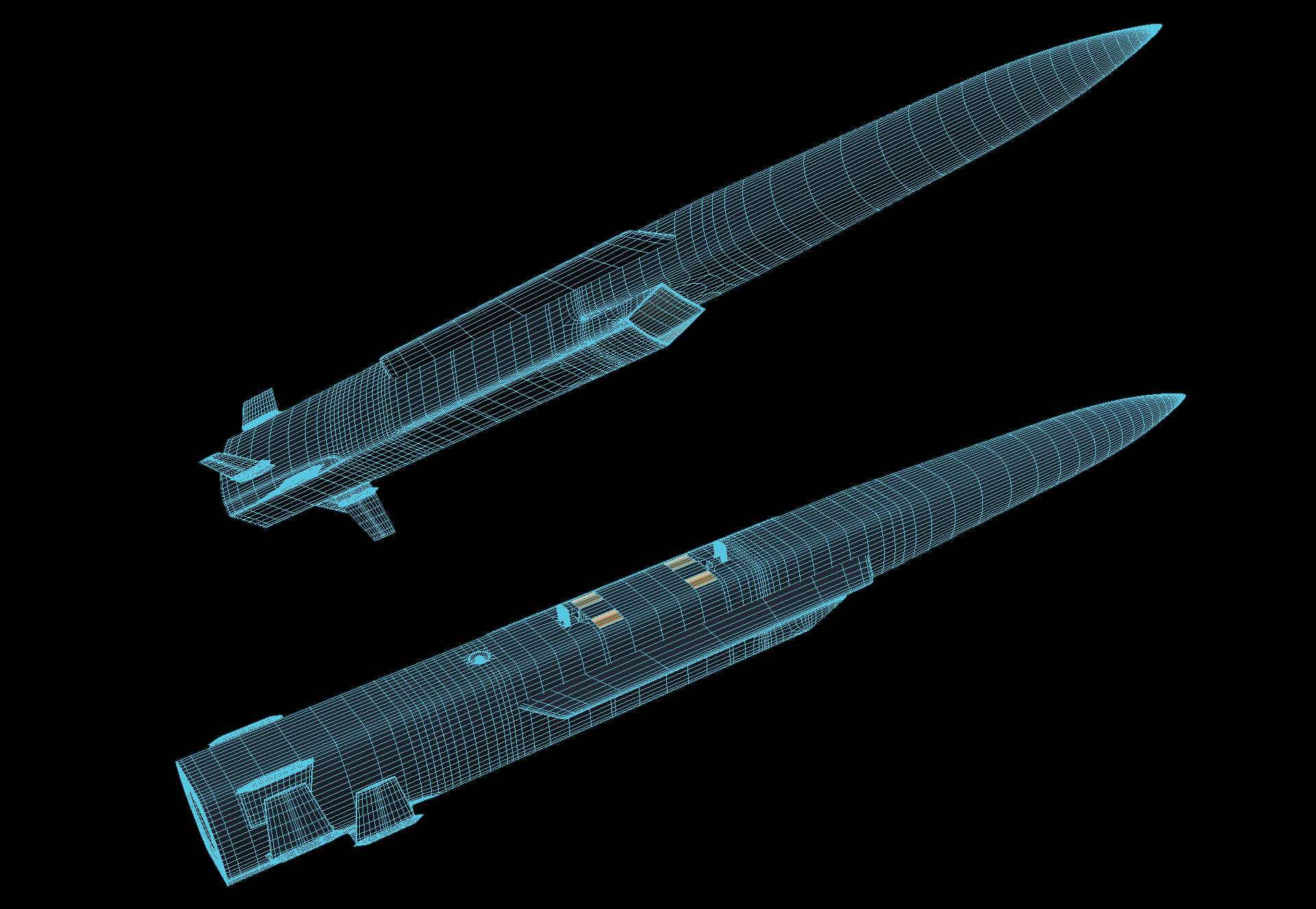 Supersonic Cruise Missile From MBDA - 3D Model by Akela Freedom
