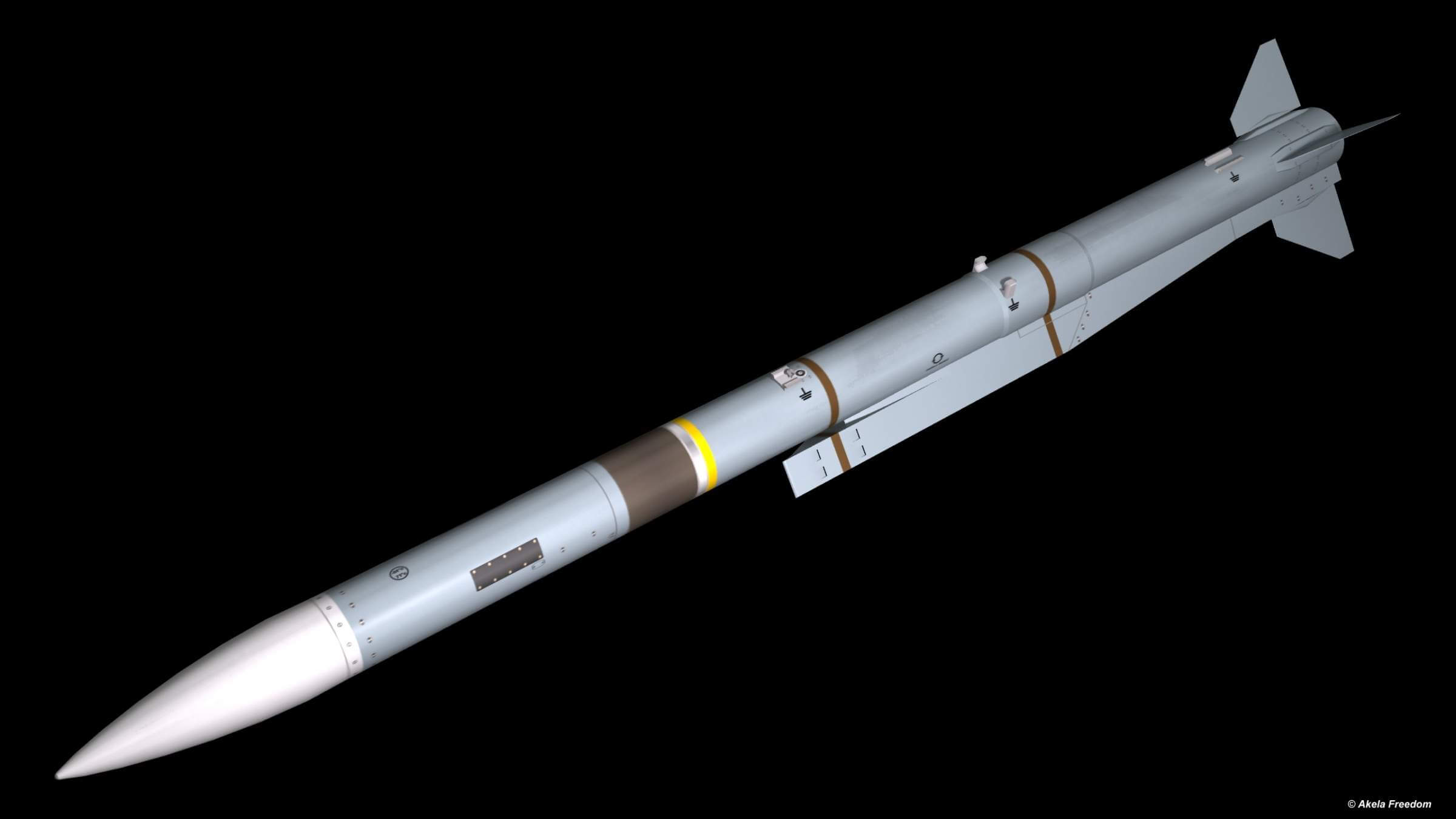 Meteor Missile - 3D Model by Akela Freedom